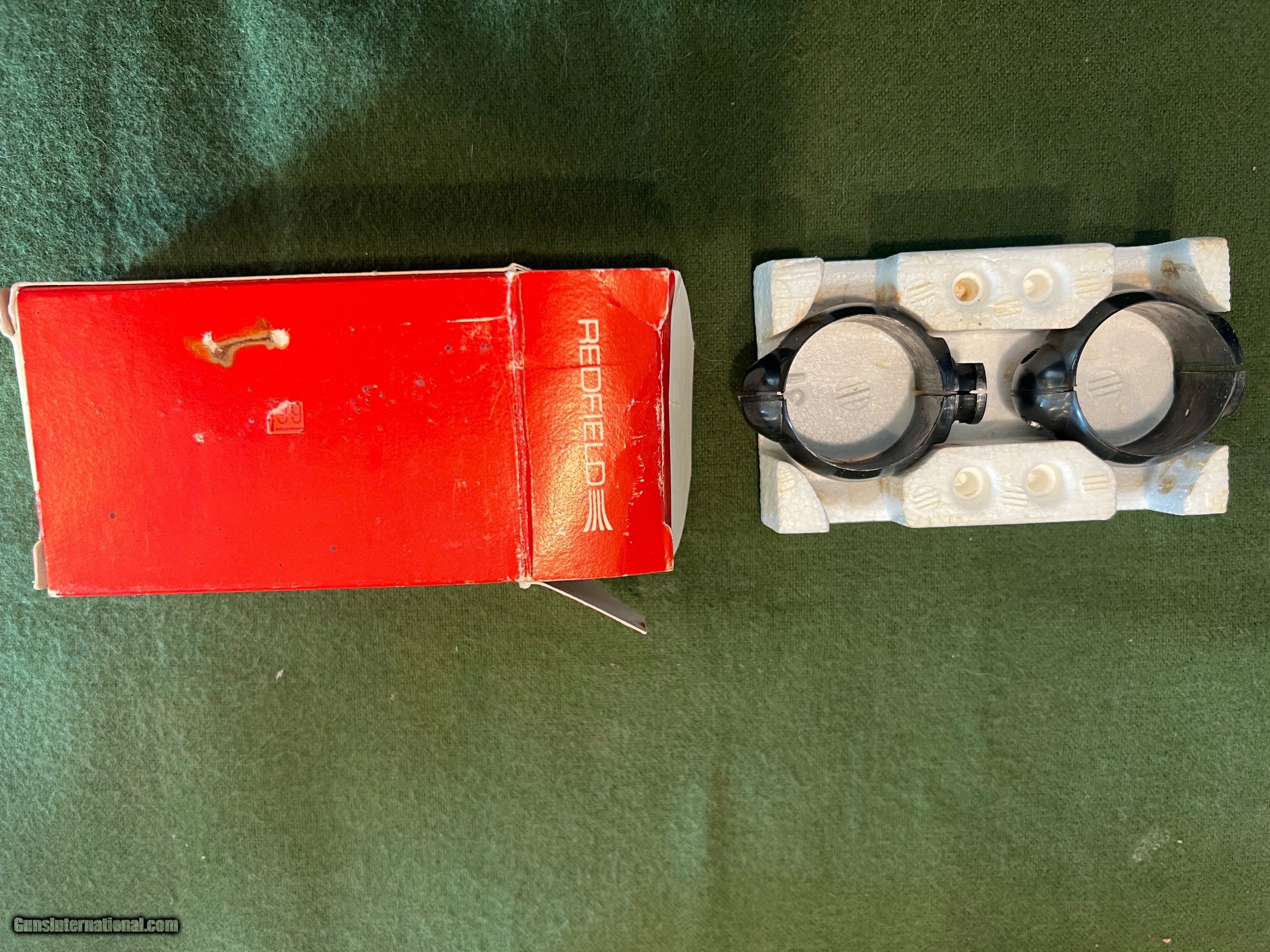 Vintage Scope Mounts Redfield/Buehler for Mauser, Winchester, Remington ...