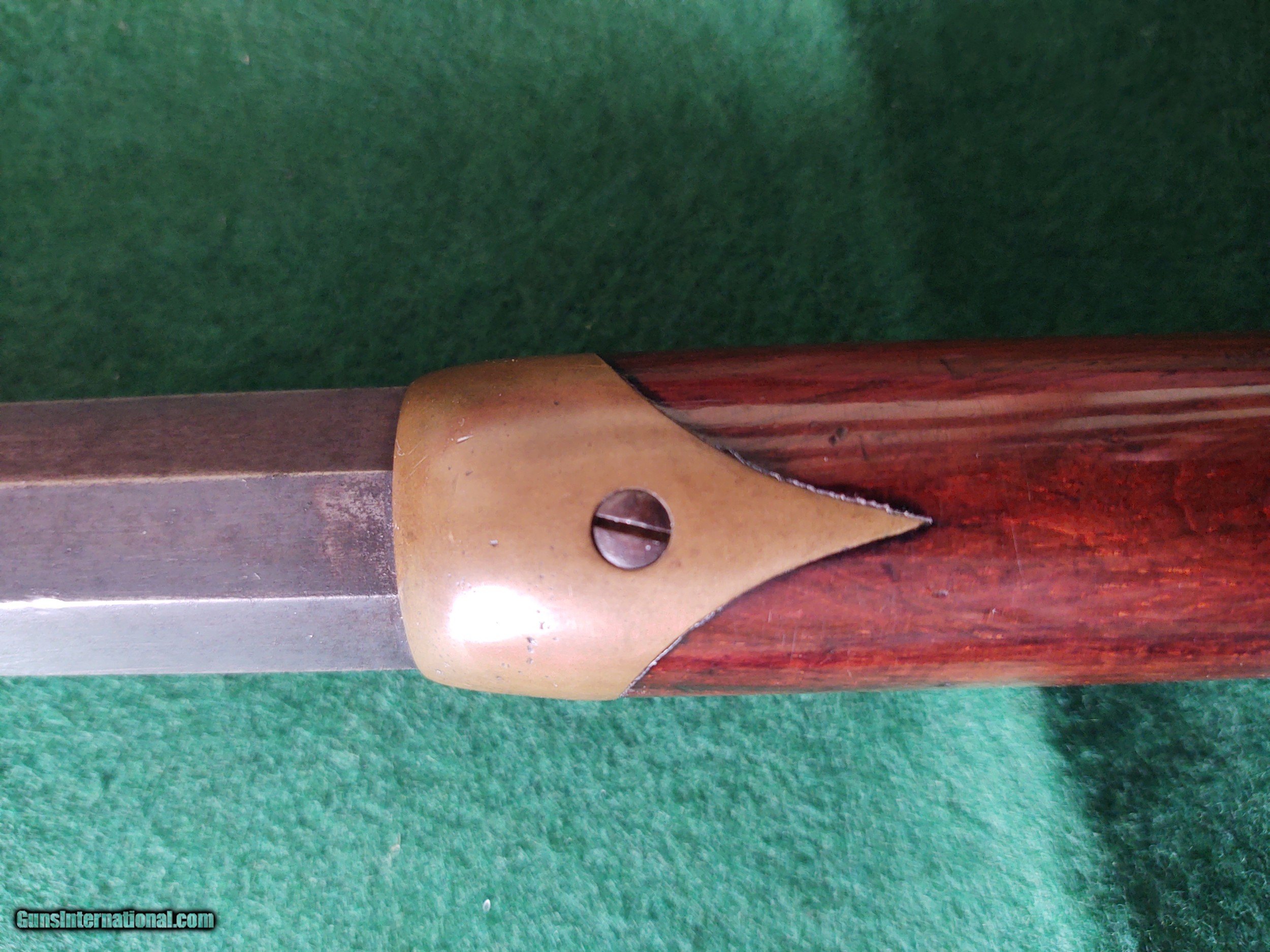 BALL & WILLIAMS BALLARD SINGLE SHOT RIFLE, 44 RF