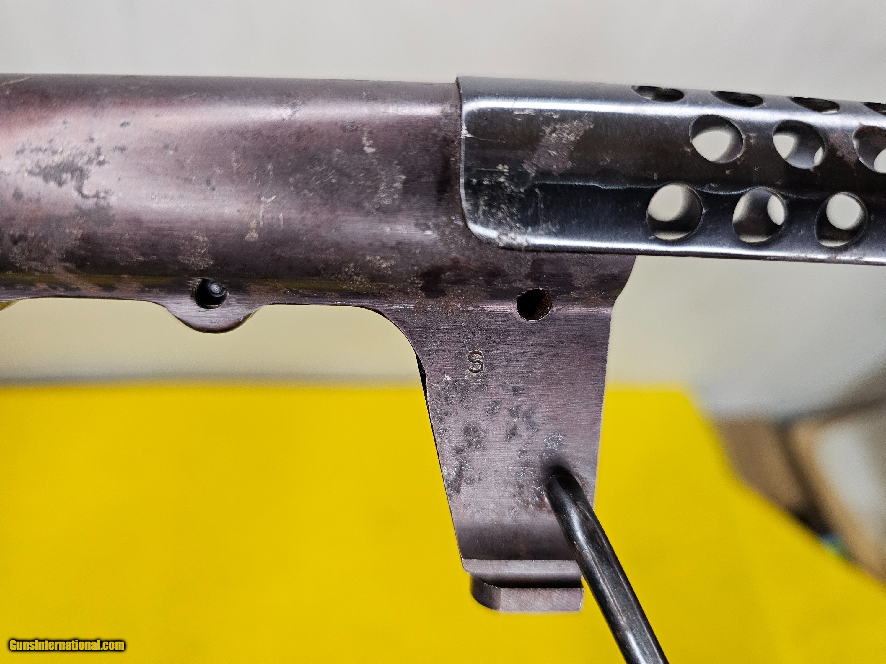 Vintage Stevens 520-30 Heat Shield WW2 Trench Gun "S" Stamp Rare