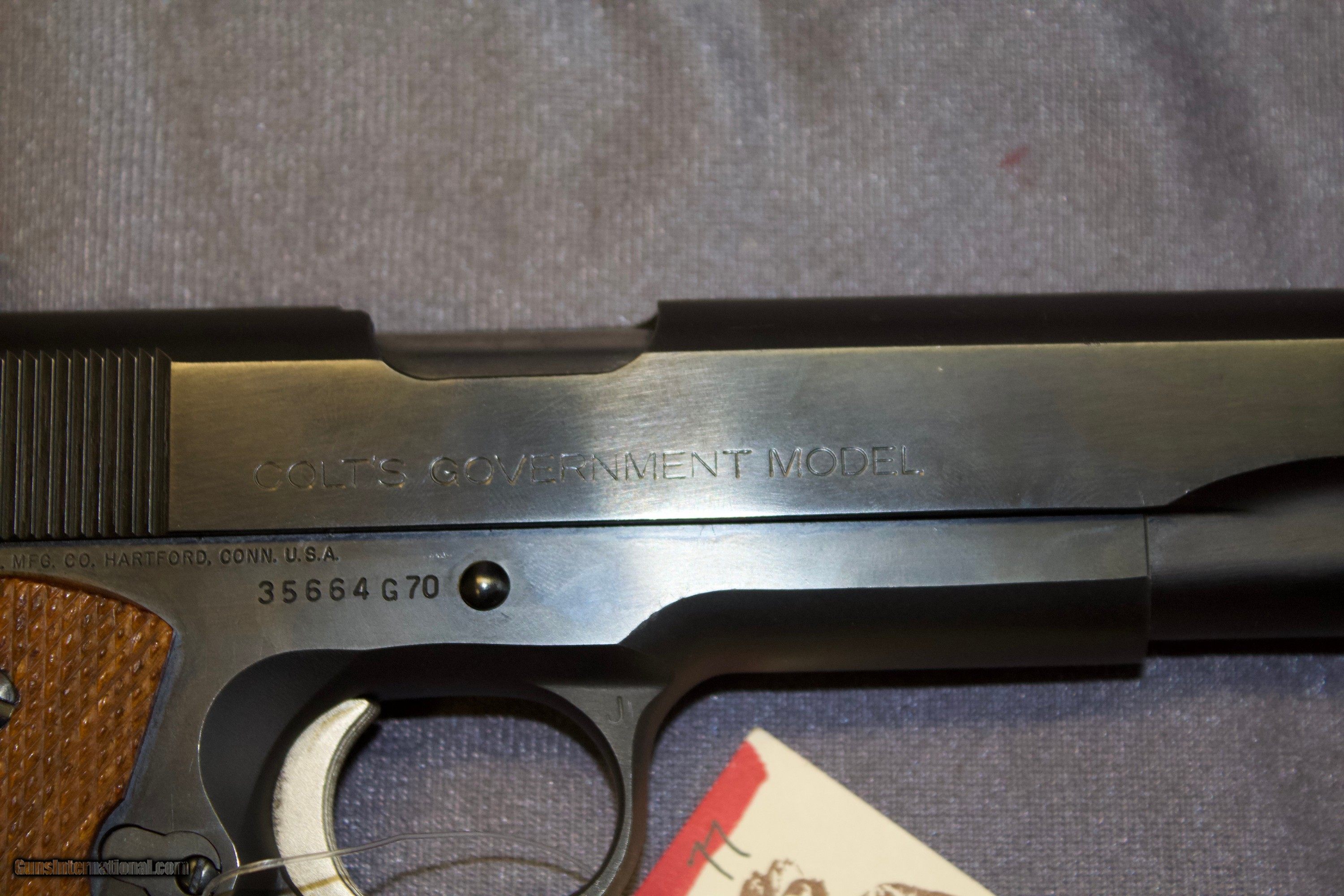 Colt Government Model, .45acp