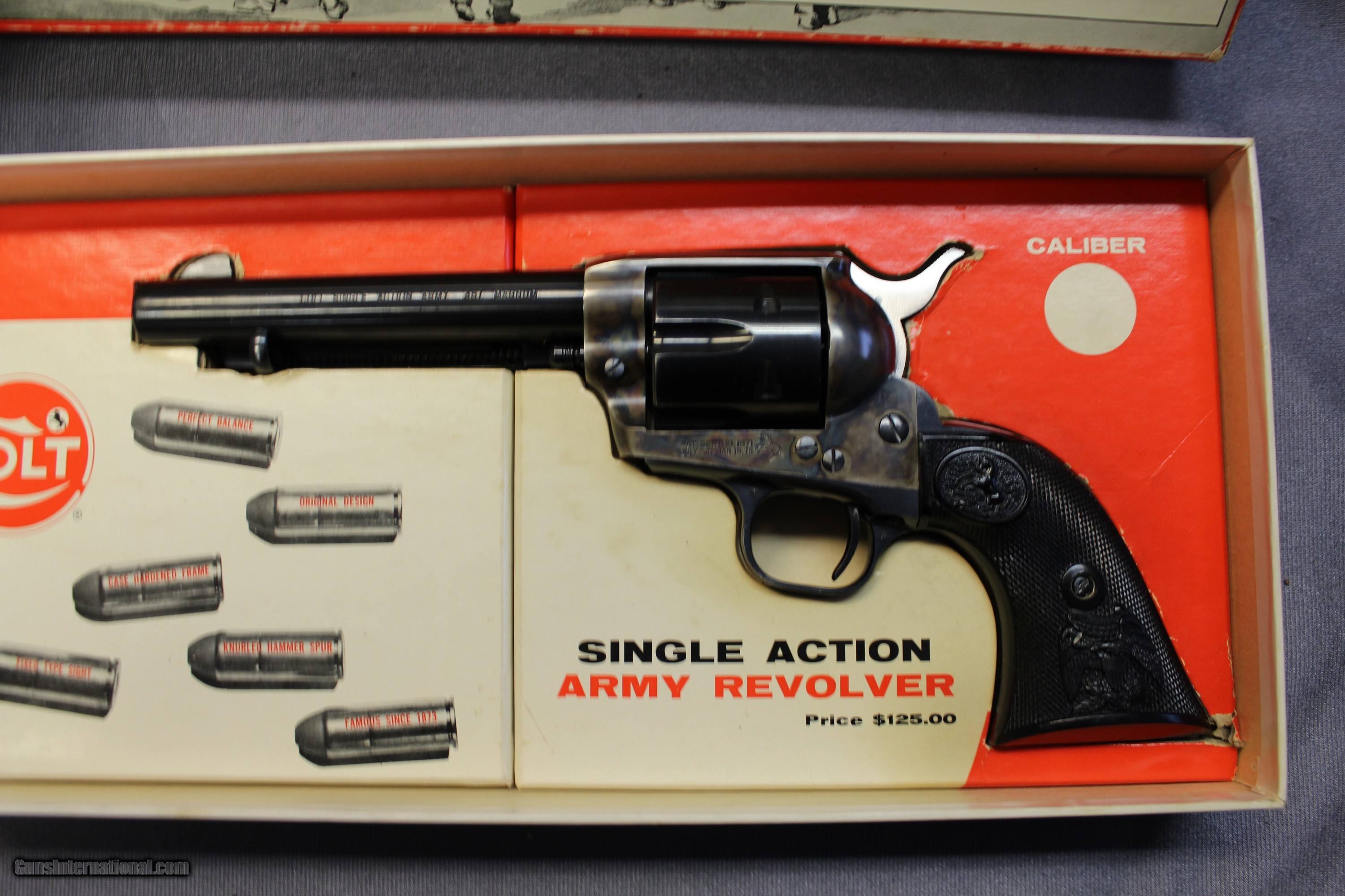Colt Single Action Army, .357 Mag, 5-1/2", 2nd Gen., Stage Coach Box