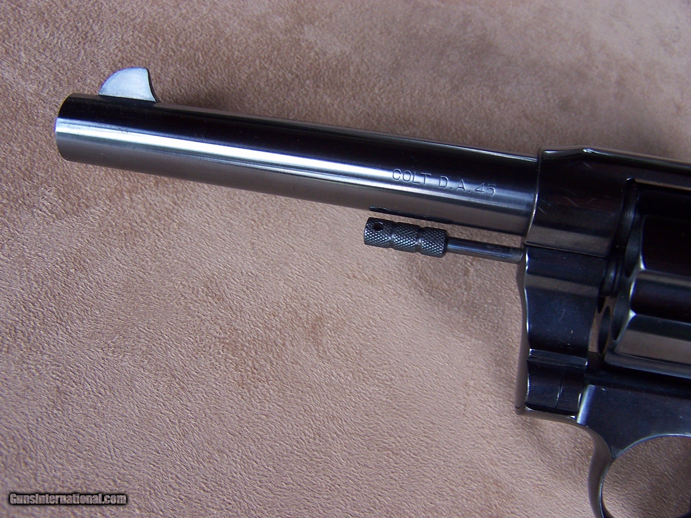 Very Rare Colt United States Marine Corps New Service 1909 D.A. 45 Colt ...