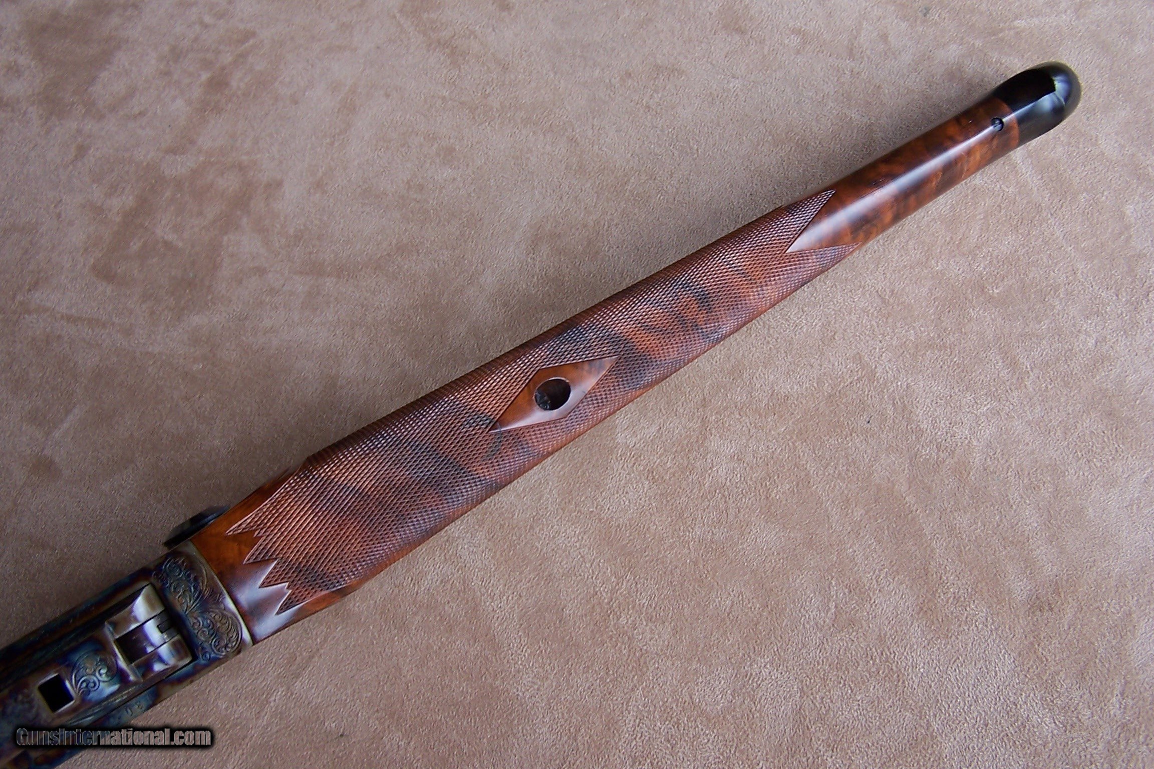 Custom made Ruger full stock falling block single shot .22 caliber ...