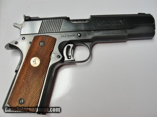 COLT GOLD CUP SERIES 70 NATIONAL MATCH PISTOL