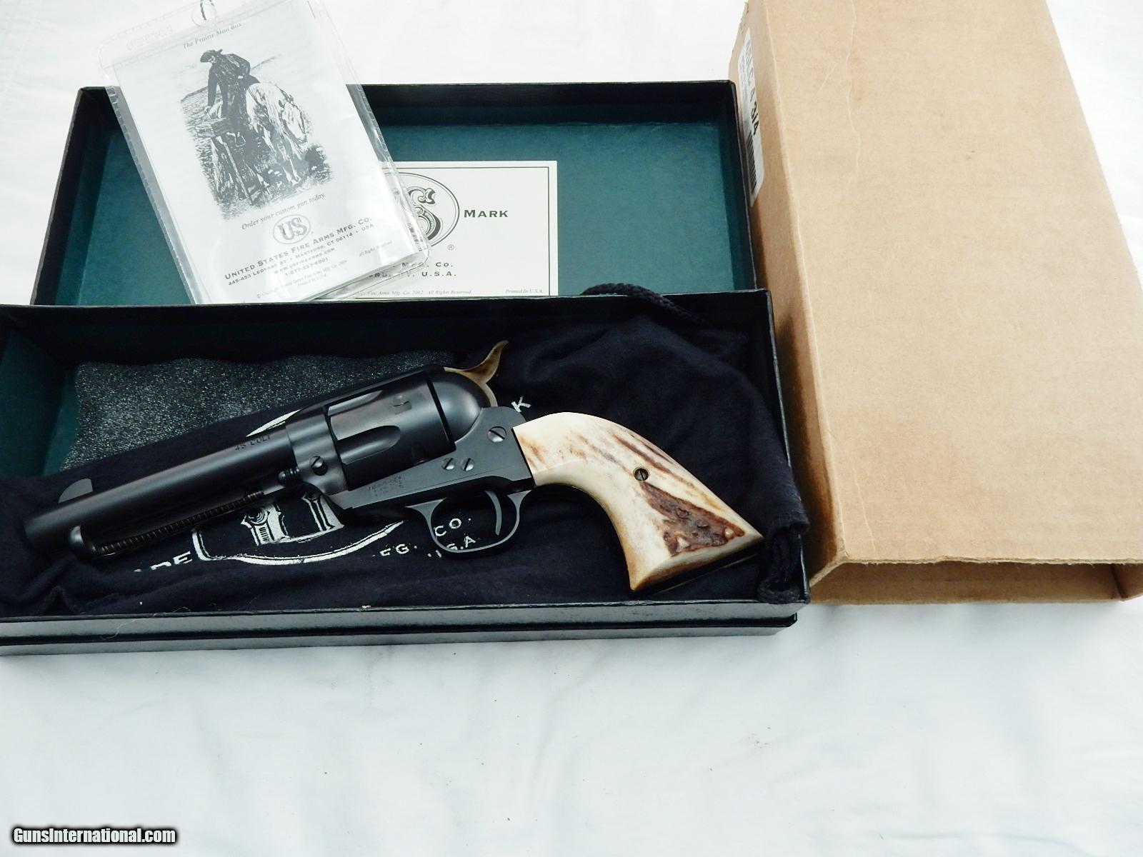 USFA SAA Rodeo 4 3/4 45LC Real Stag In The Box