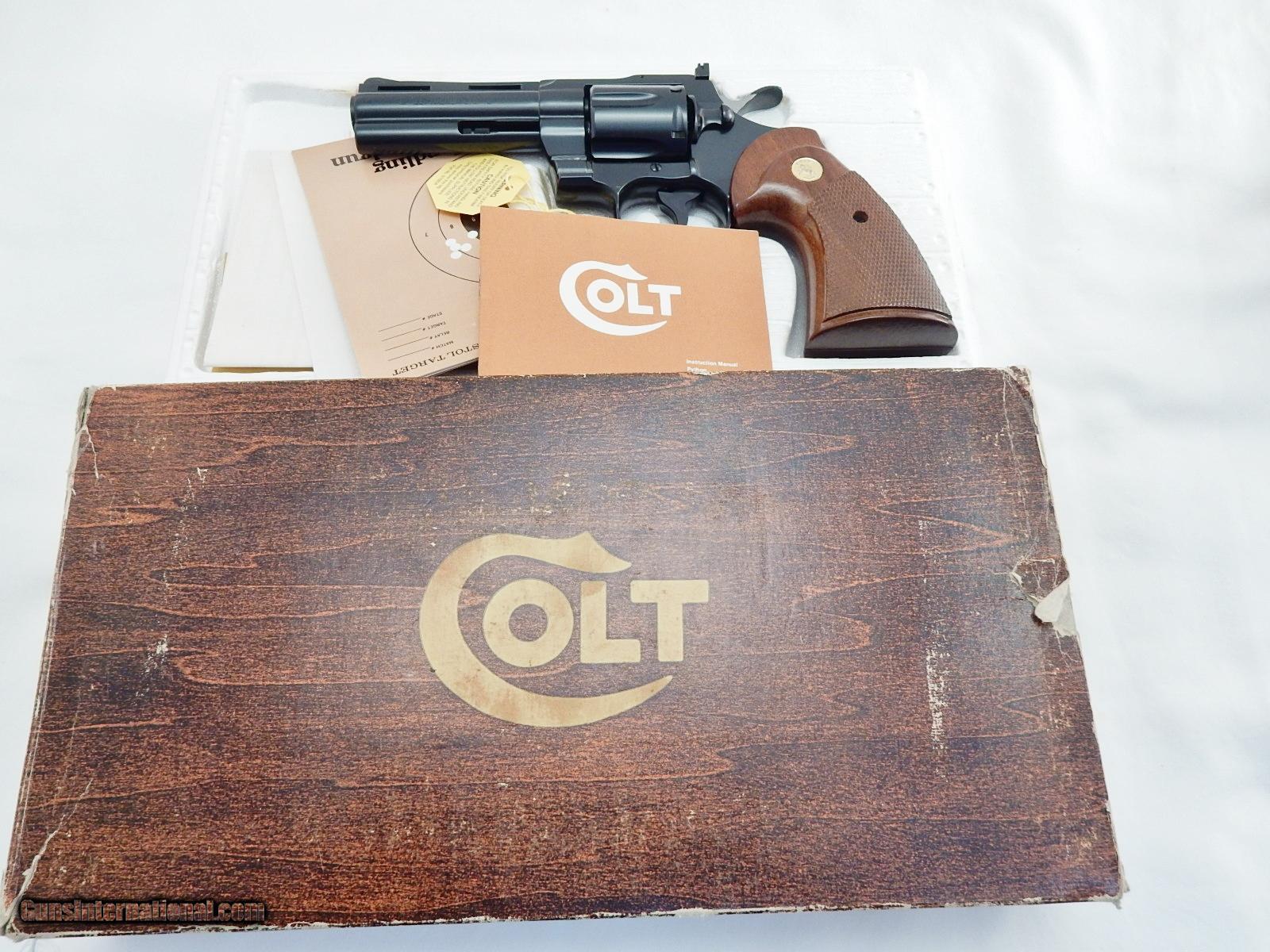 1977 Colt Python 357 4 Inch NIB