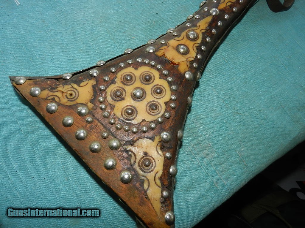 Colorful Morocan Decorated Long Musket