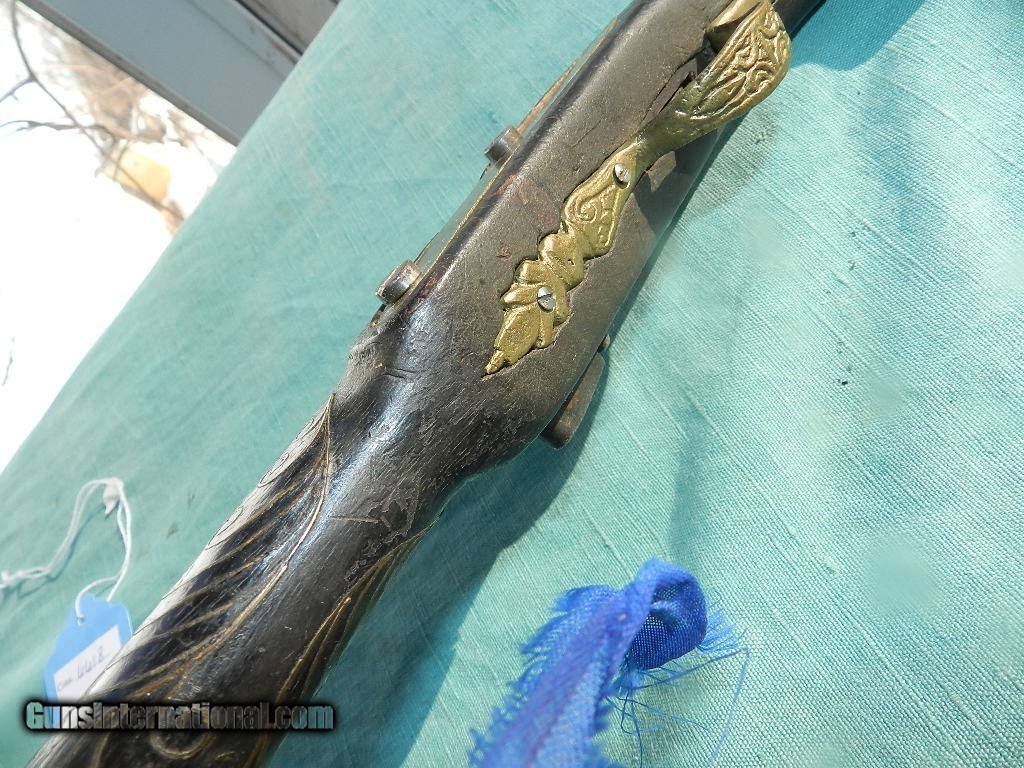 Vintage pirate flintlock pistol