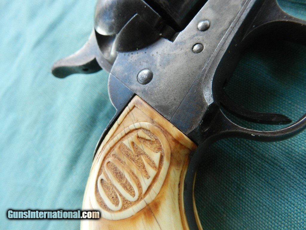 Vintage Colt SAA ivory custom grips