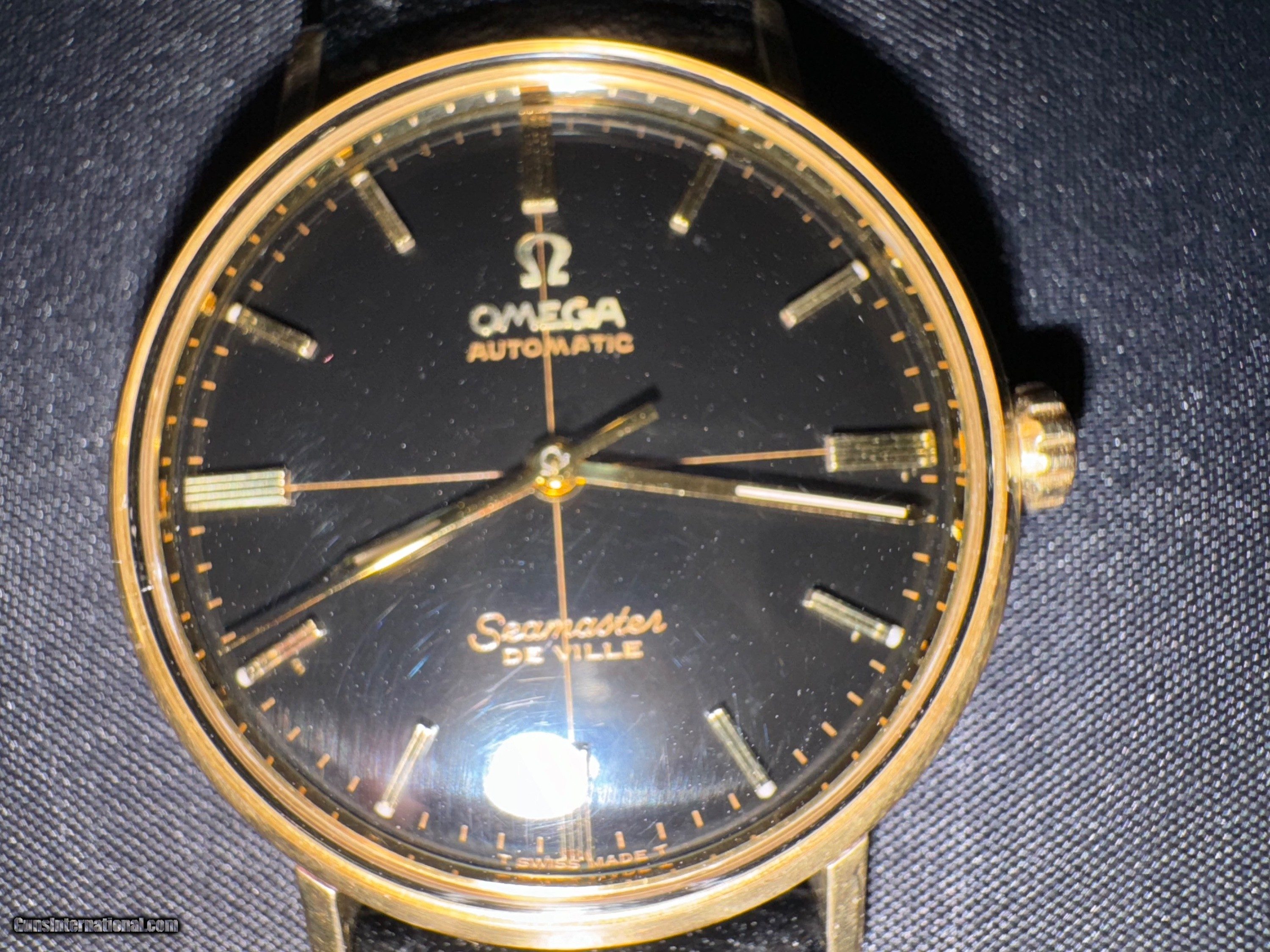 LOWER LOWER PRICE. Beautiful Vintage Omega Seamaster De Ville 14k ...