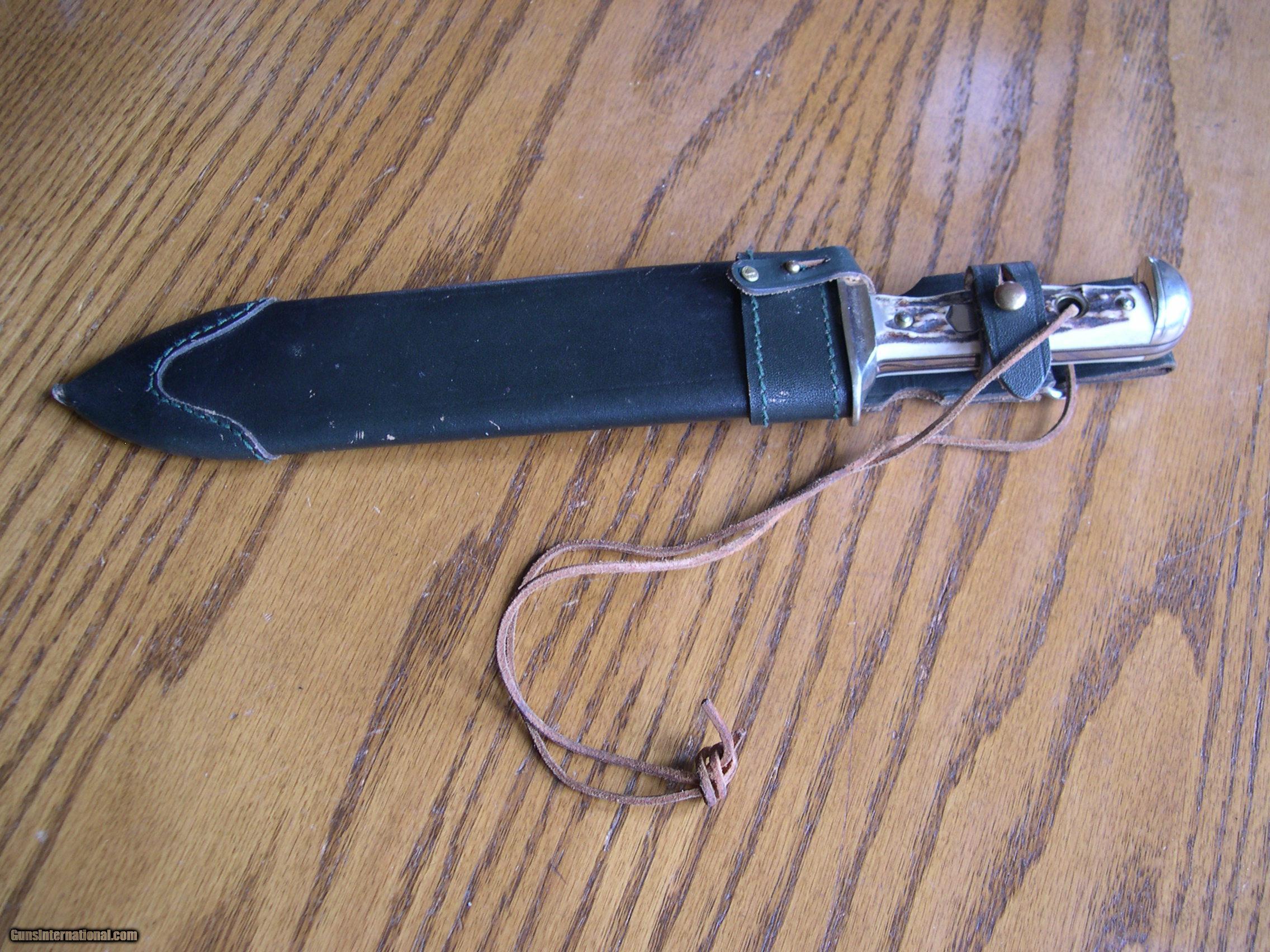 Puma Waidblatt stag Handle Knife