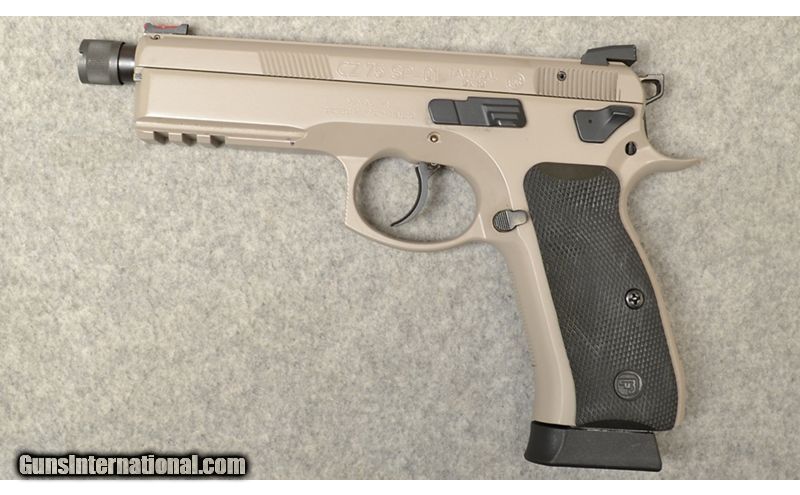 CZ ~ 75 SP-01 Tactical ~ 9MM Luger