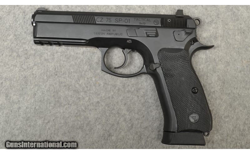 CZ ~ SP-01 Tactical ~ 9MM Luger