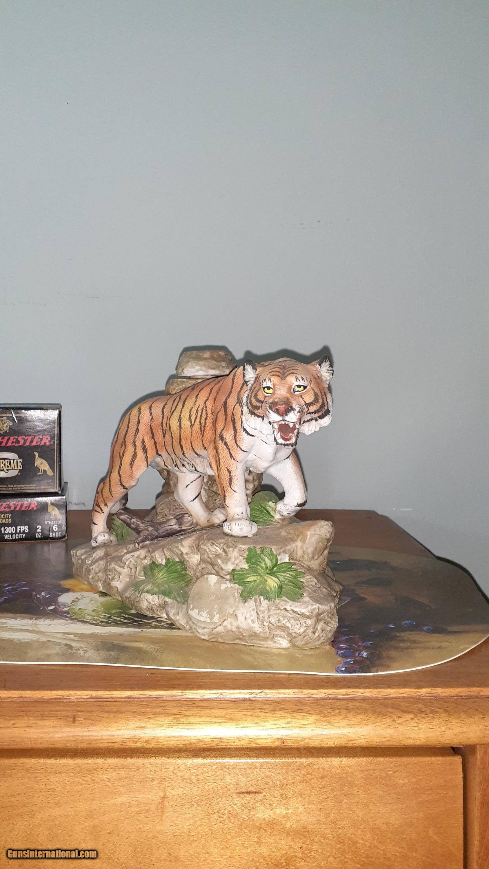 HERITAGE CHINA BENGAL TIGER FIGURINE for sale
