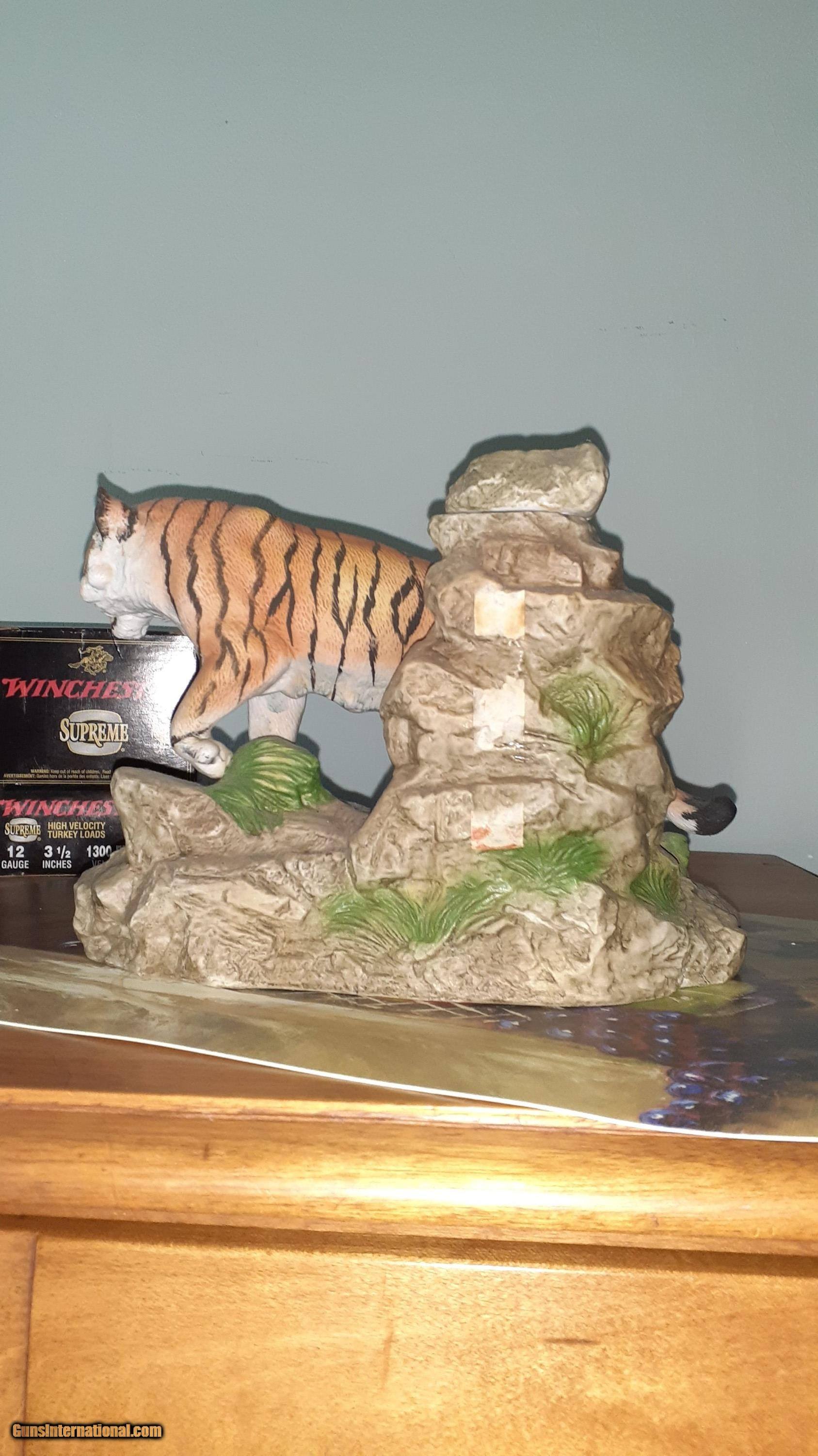 HERITAGE CHINA BENGAL TIGER FIGURINE for sale