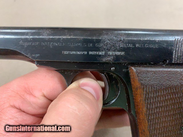 FN Model 1922 .32acp Pistol Nazi WWII Vintage
