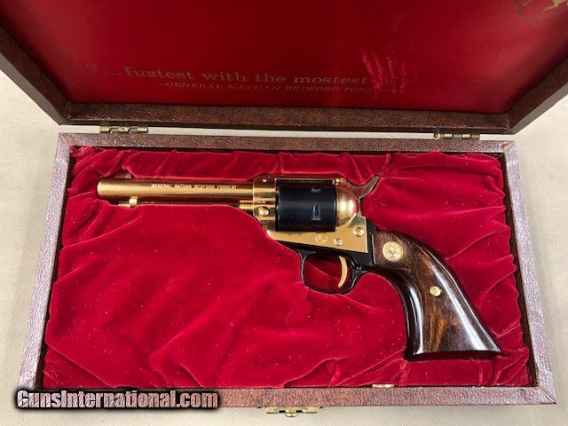 Colt Frontier Scout Nathan Bedford Forrest Commemorative .22 Revolver ...