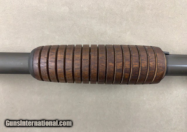 Ithaca 37 Police Riot Gun 12 Ga Parkerized 8 Shot - minty