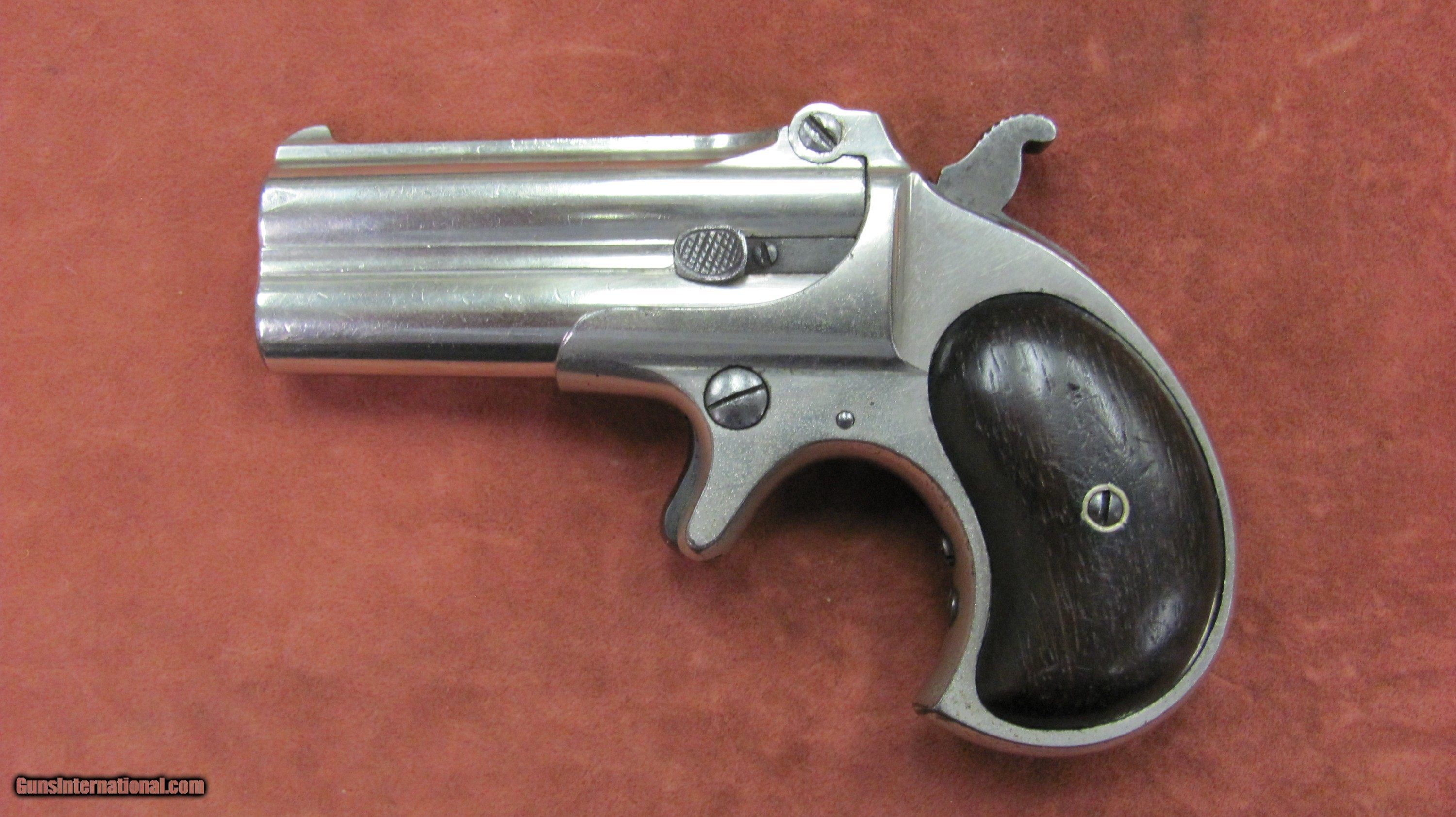 Remington Double Derringer, Type 1, Model No. 2 with Two-Line address