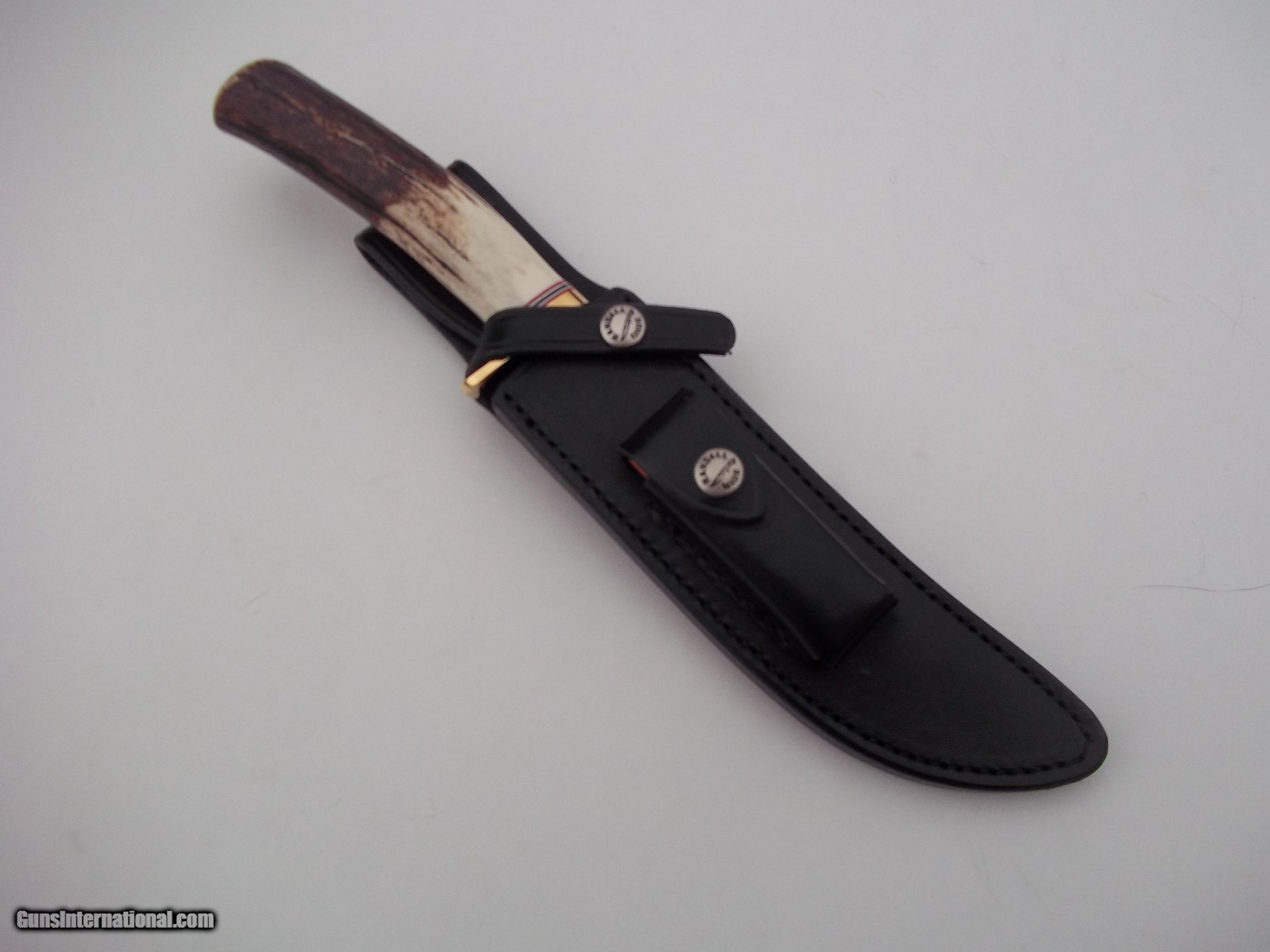 Randall Model # 4-7" Big Game and Skinner, single brass guard, selected ...