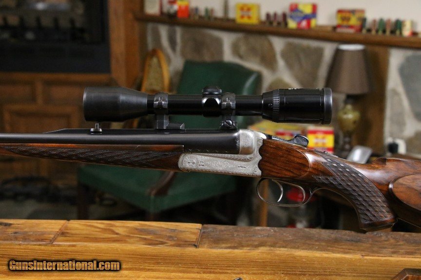 Ludwig Borovnik Ferlach Double Rifle With Zeiss 1971 Vintage. Great ...