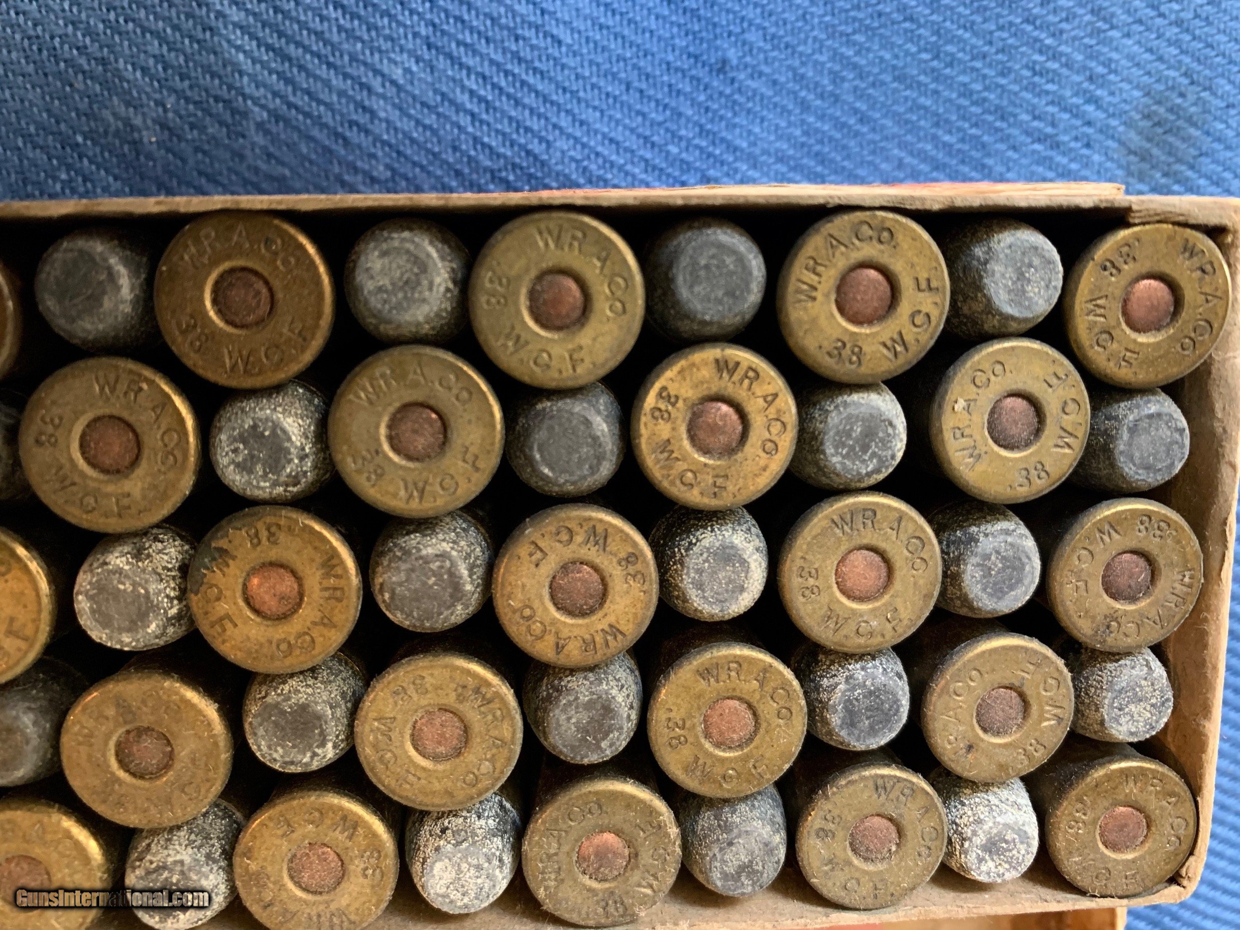 WINCHESTER VINTAGE 38 W.C.F. Model 1873 “ RED LABEL “ for sale