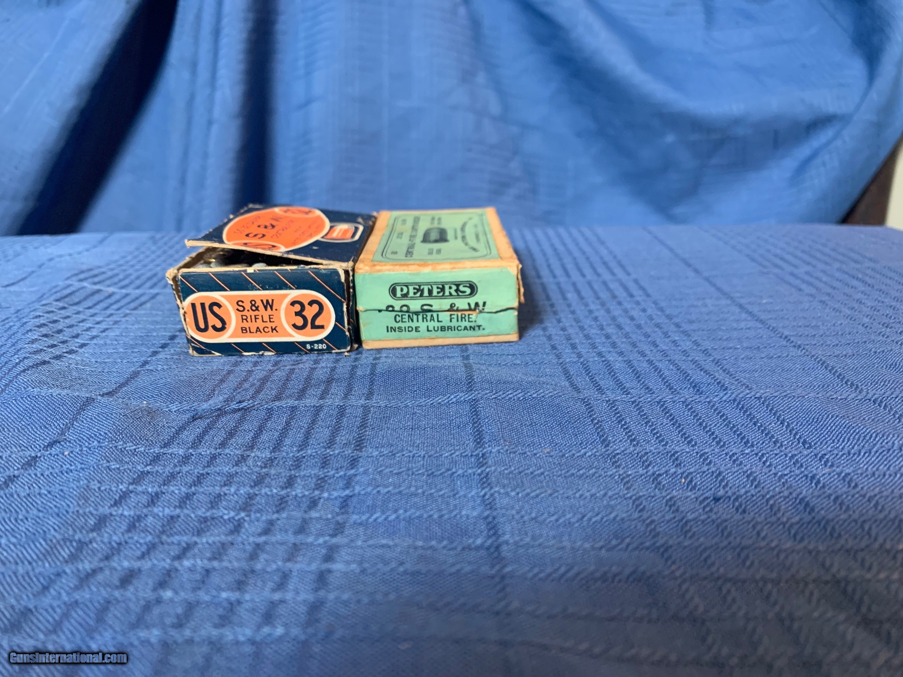 UMC VINTAGE and PETERS VINTAGE 32 S&W ammo