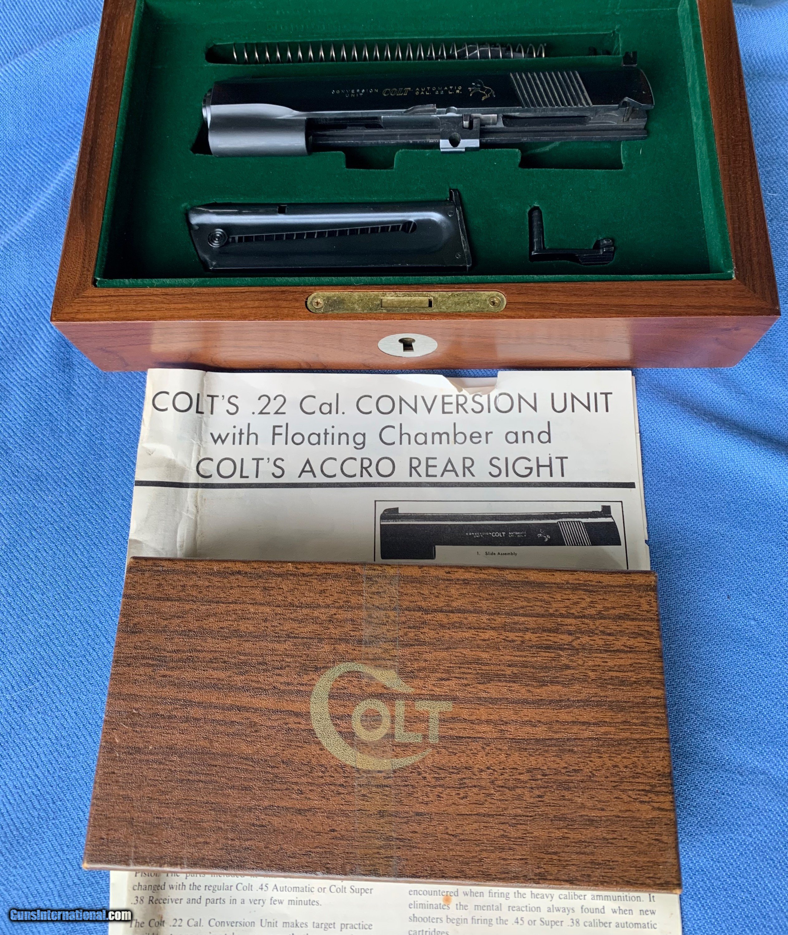 COLT VINTAGE 22 AUTO CONVERSION KIT