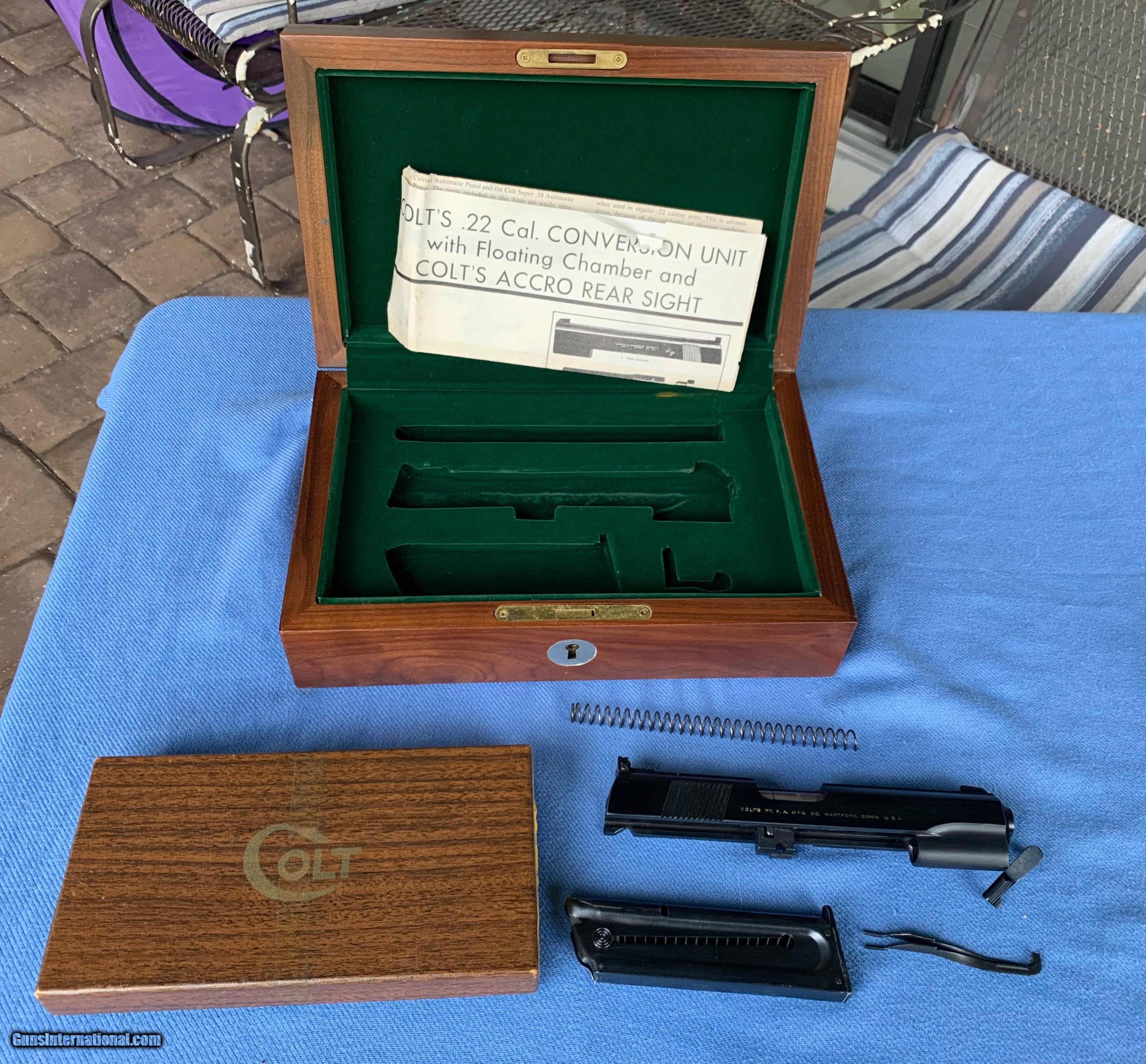 COLT VINTAGE 22 AUTO CONVERSION KIT