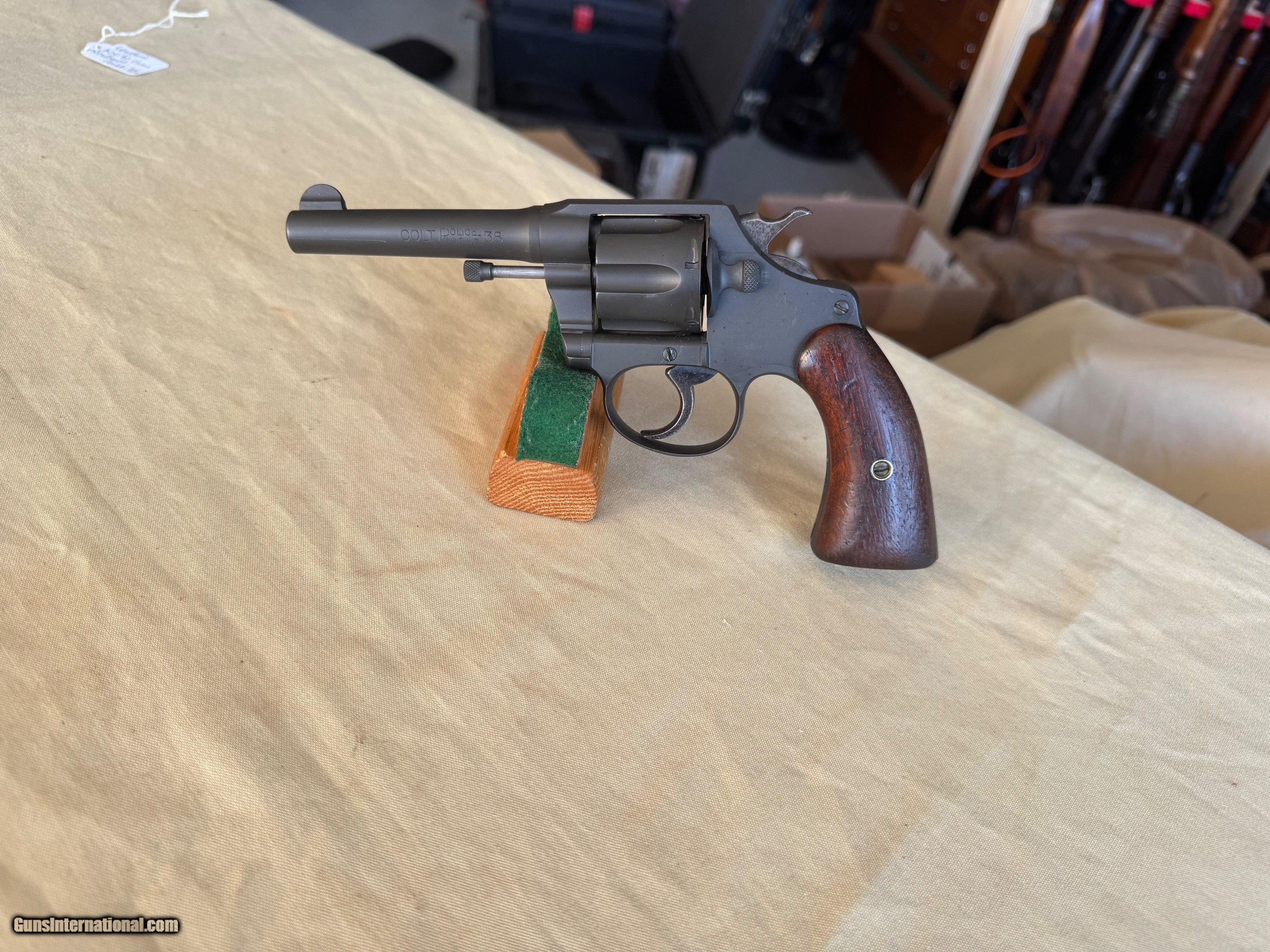 COLT 38 Caliber REVOLVER- WAR TIME VINTAGE