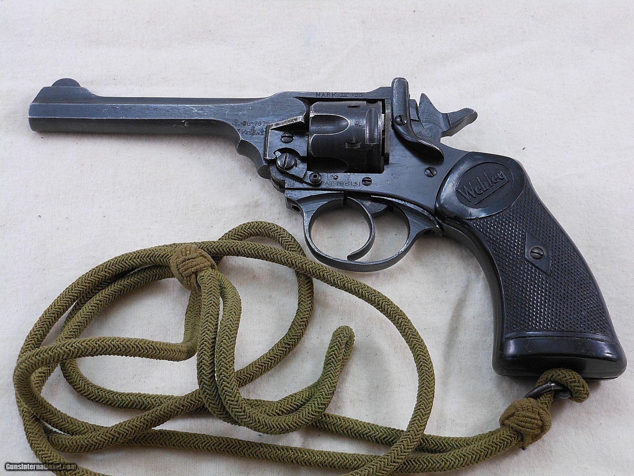 Webley Mark IV 38-200 Revolver WW2 Prod. With Holster
