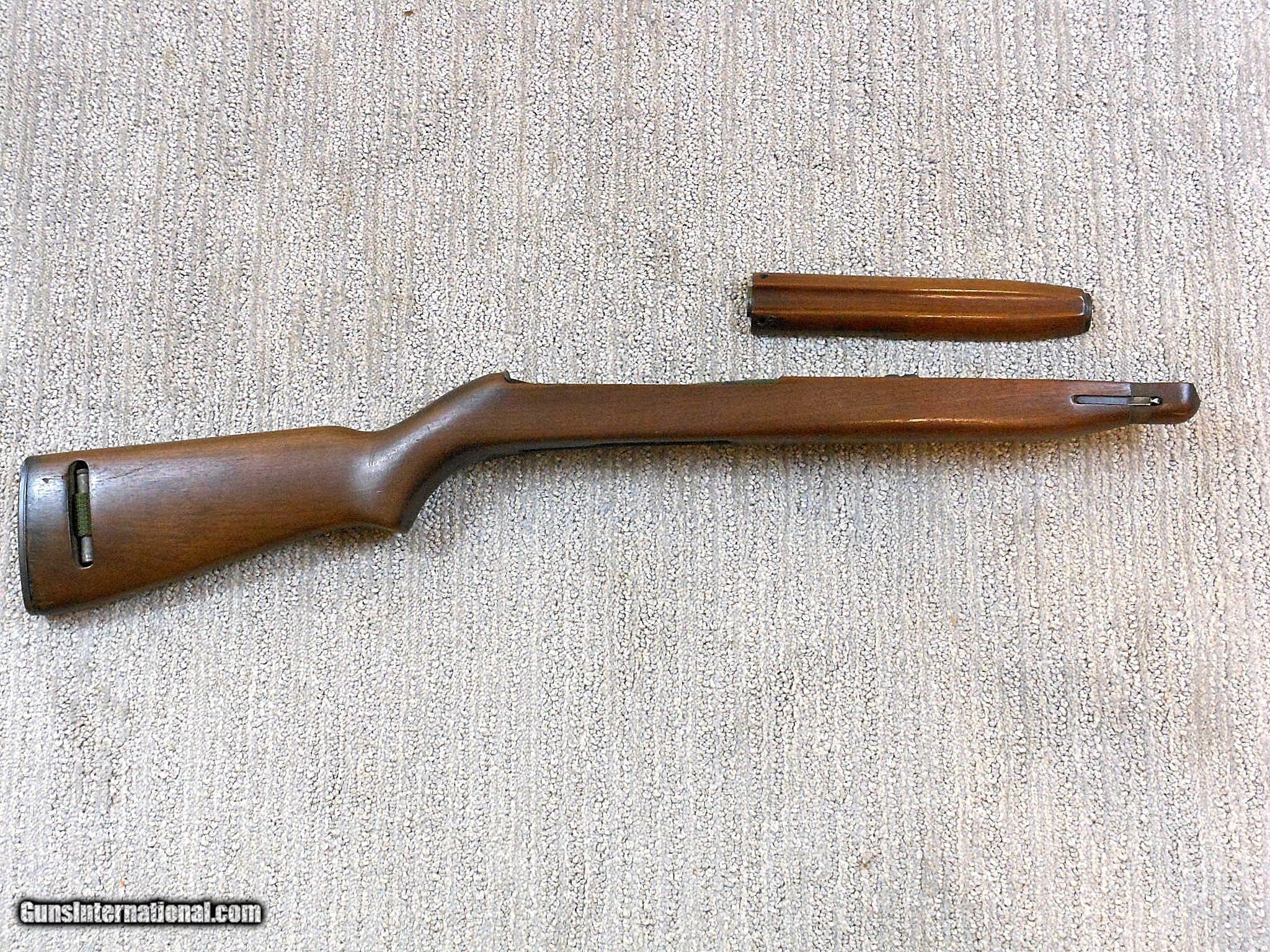 Original Complete M1 Carbine Stock For Saginaw Gear Saginaw