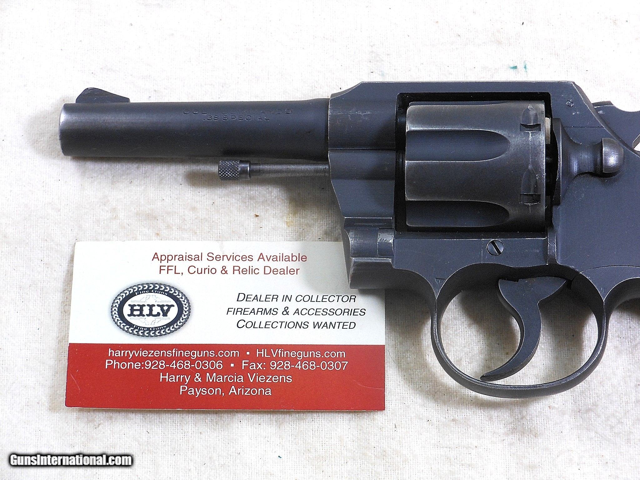 Colt World War 2 Commando Revolver Marked U.S.A.F. In Original Condition