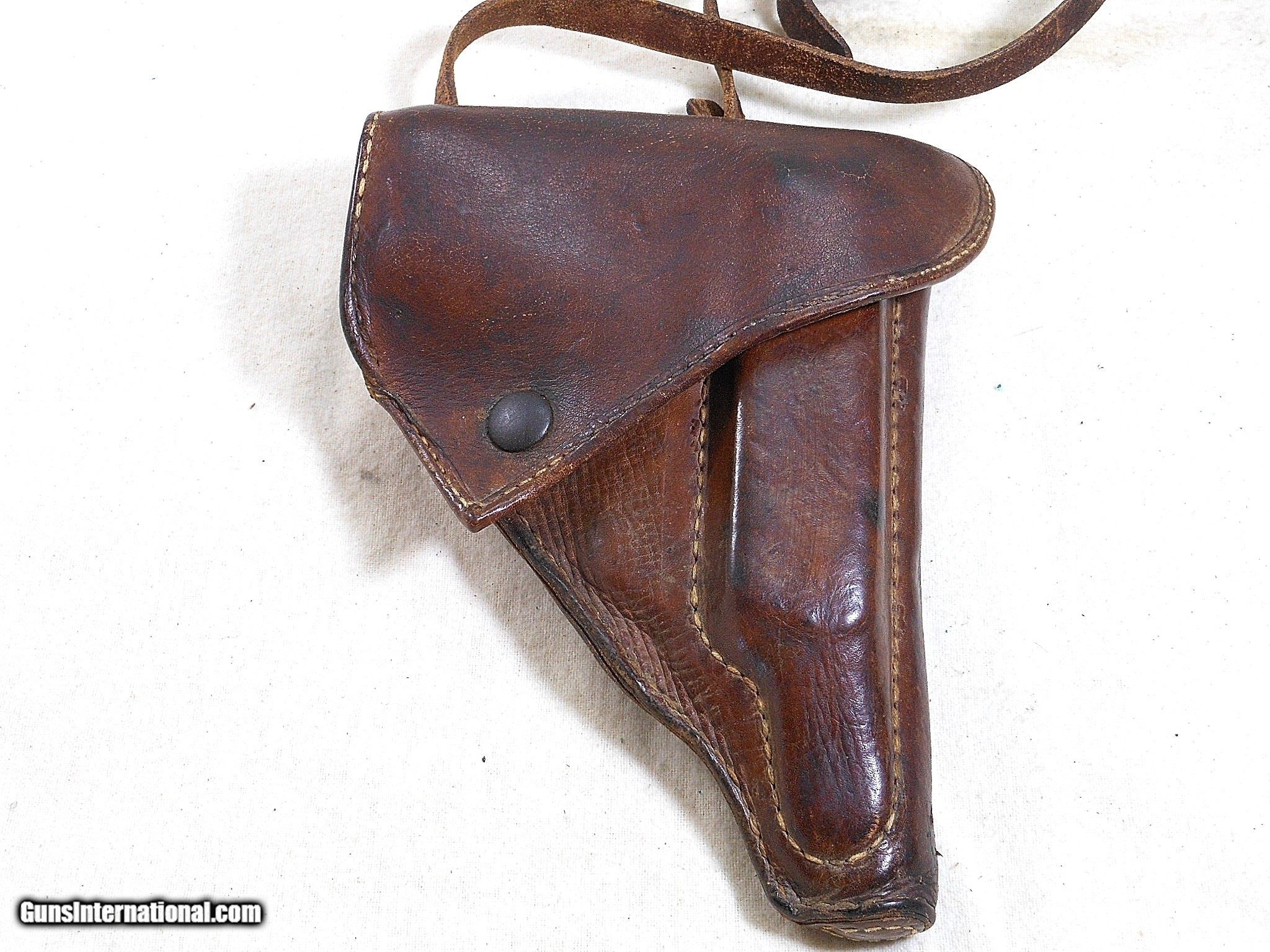 Japanese Type 94 Early Complete Pistol Rig With Shoulder Strap