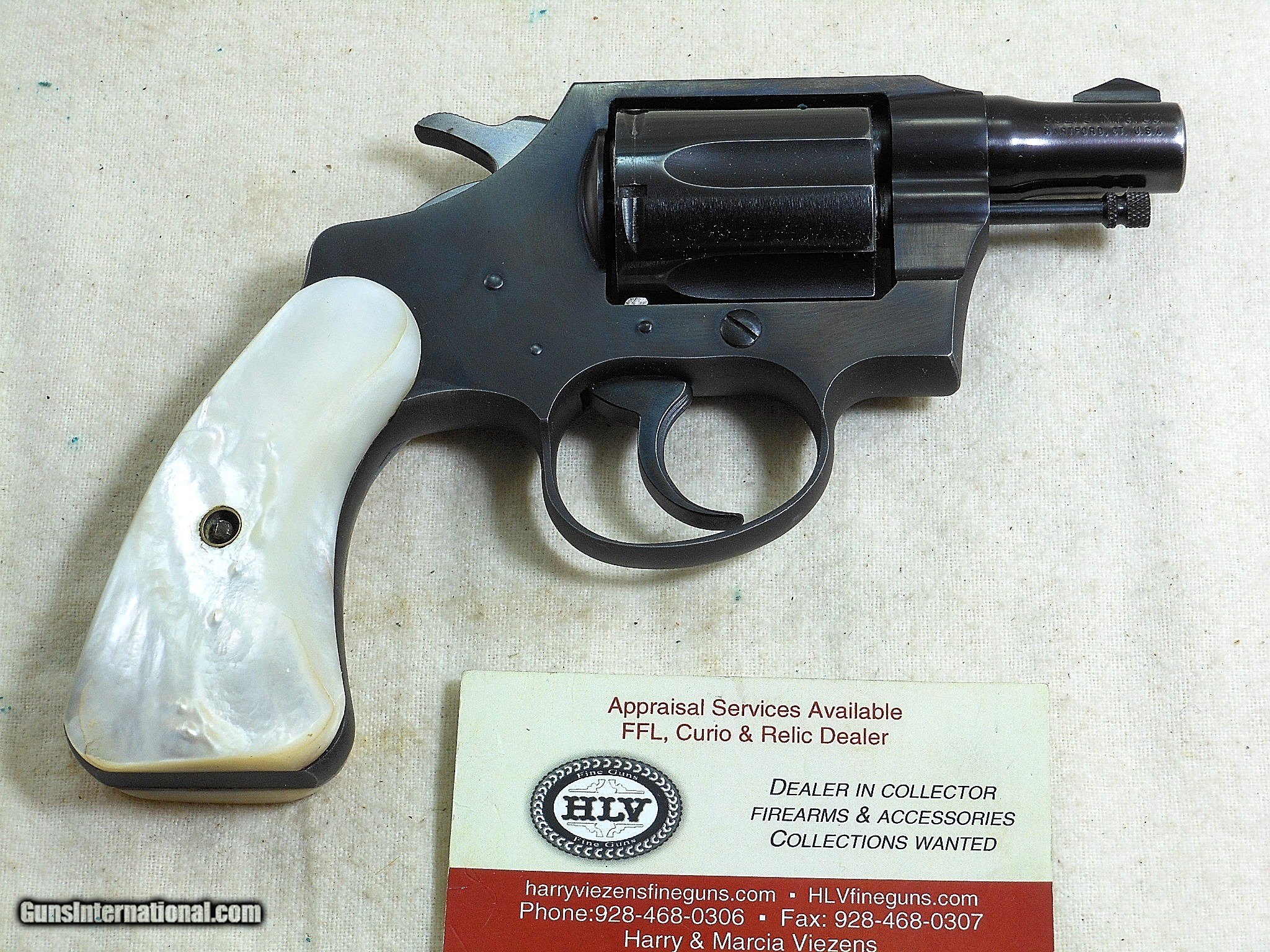 Colt Detective Special In Rare 32 New Police Chambering With Original ...