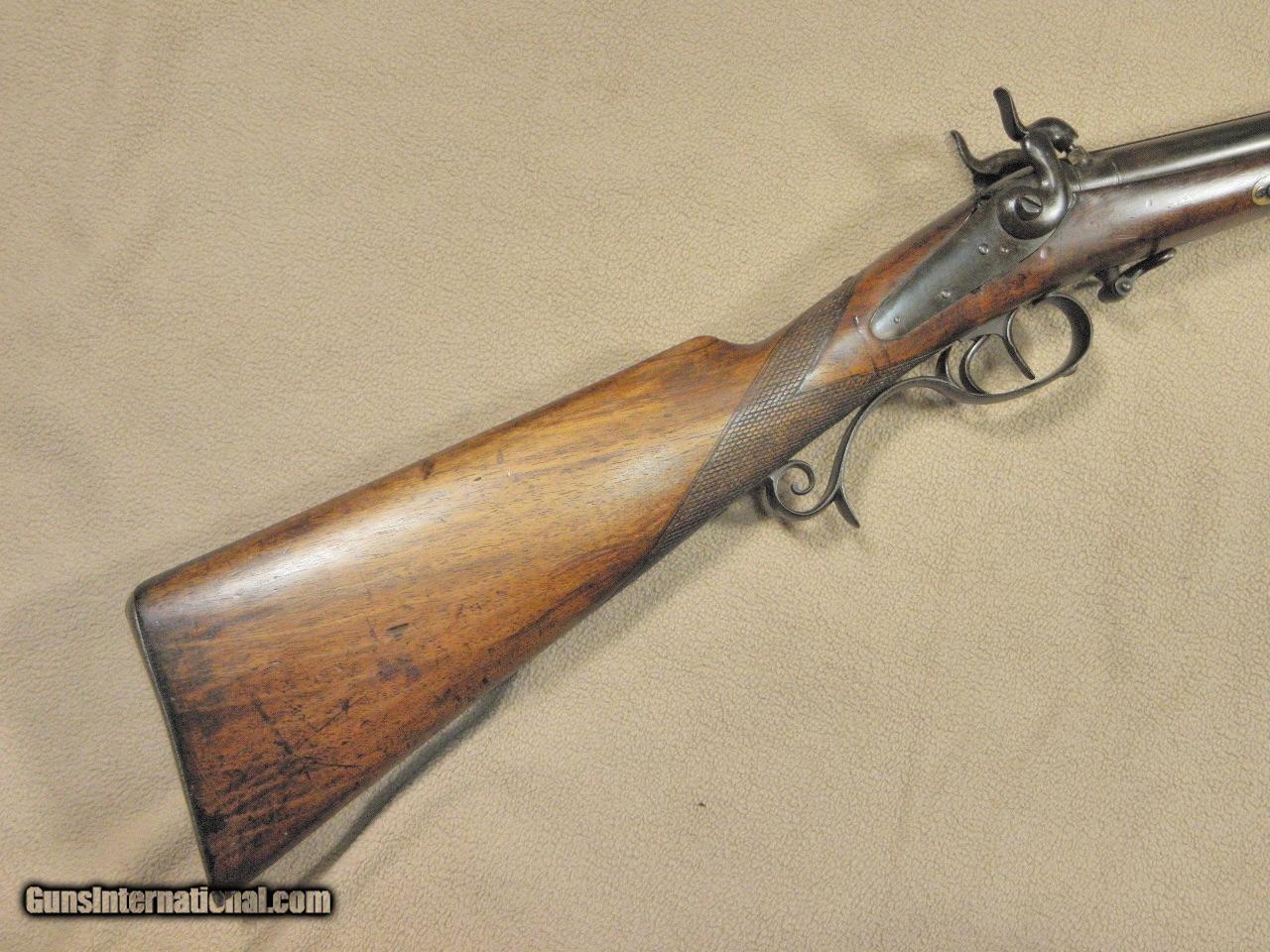 Antique German Boys Double Shotgun 20 Ga Muzzle Loader Black Powder