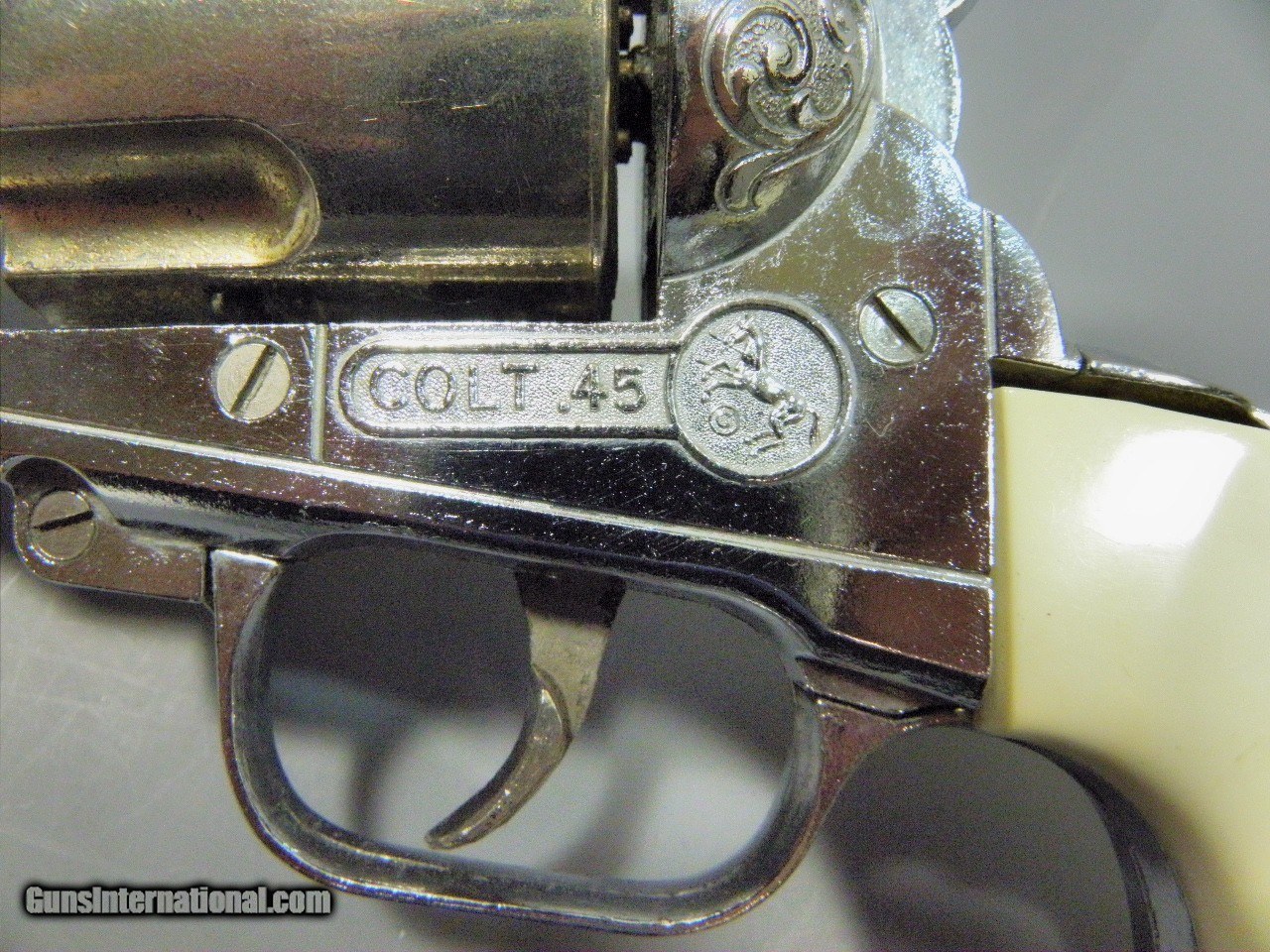 1950’s Vintage Hubley Colt 45 / 1860 Army 44 Civil-War Western Cap Gun