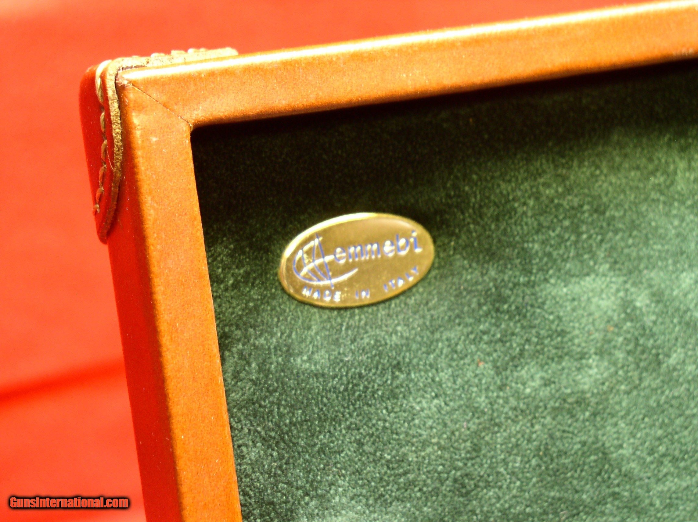 MERKEL DOUBLE RIFLE ALL LEATHER CASE