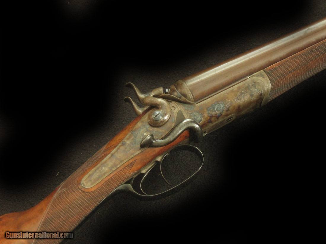 Remarkable Boss Sidelever 12ga Hammer Gun Restored