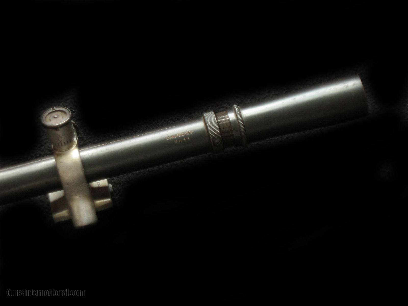 Vintage Fecker Target Scope 8x 3/4" tube for sale