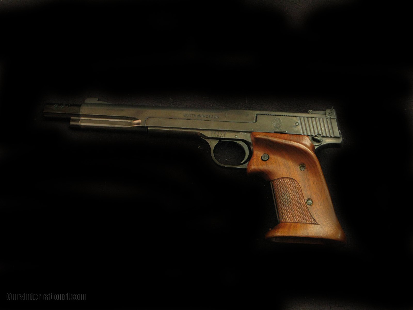 Early S&W 41 22lr 7inch w comp for sale