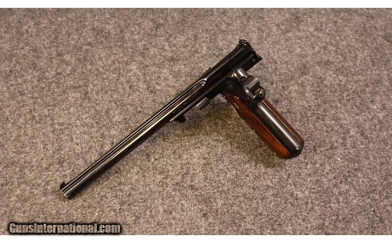 Smith & Wesson ~ Fourth Model "Straight Line Target" ~ .22 Long Rifle