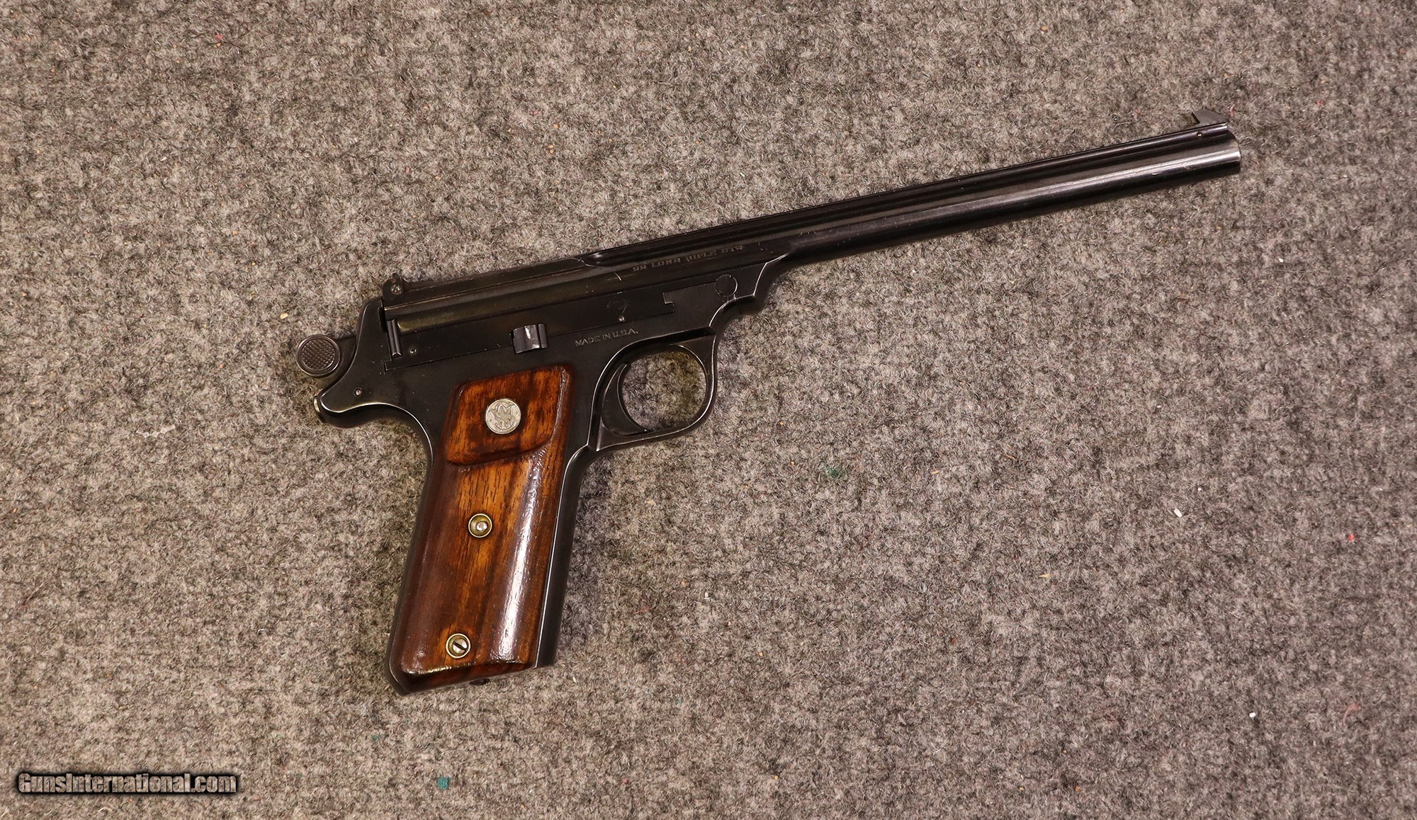 Smith & Wesson ~ Fourth Model "Straight Line Target" ~ .22 Long Rifle