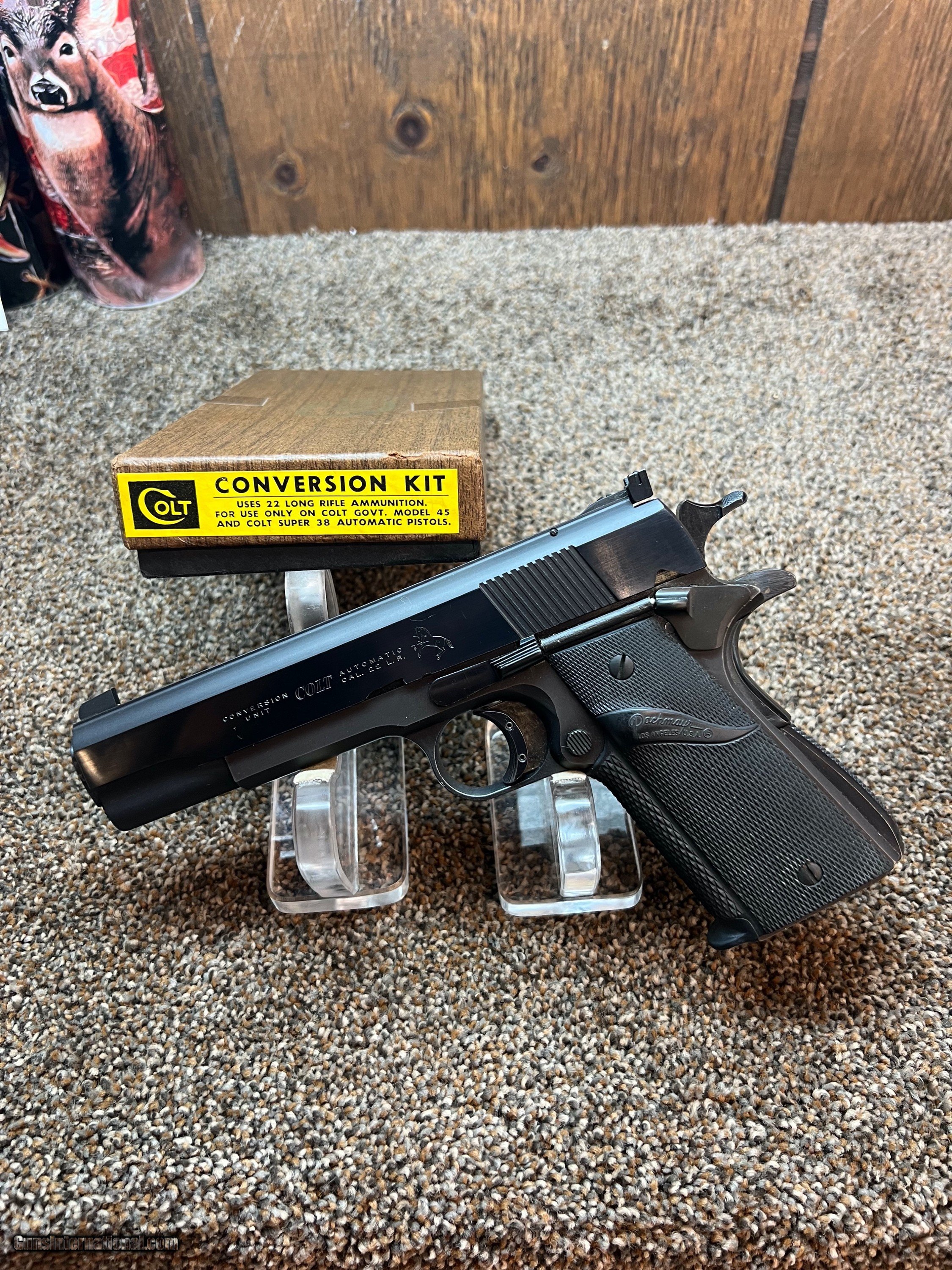 Essex/Colt 1911 22 lr with conversion box