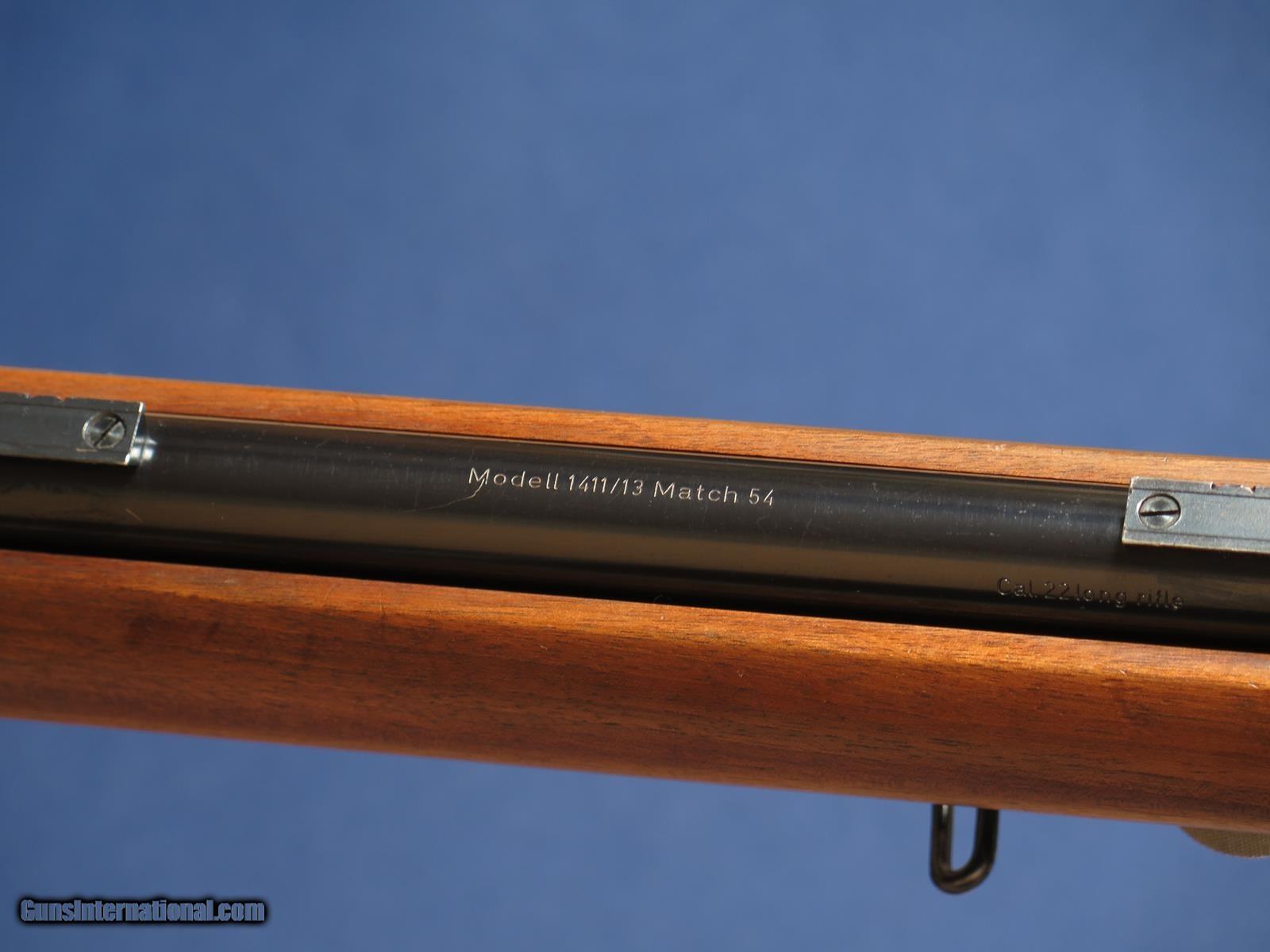 ANSCHUTZ 1411/13 MATCH 54 22LR
