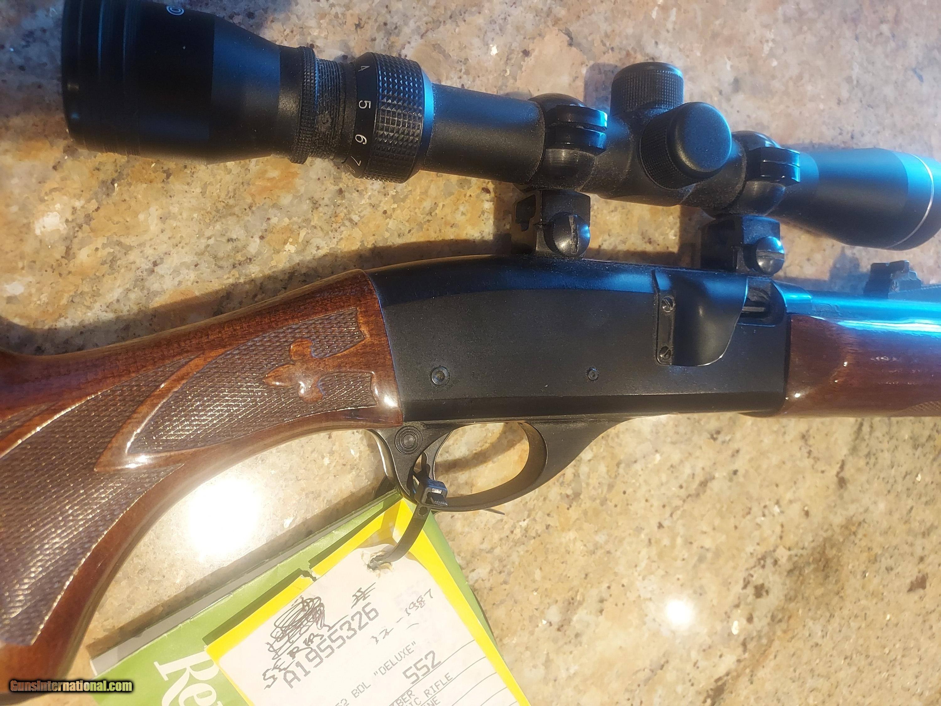 Remington 552 BDL Deluxe for sale