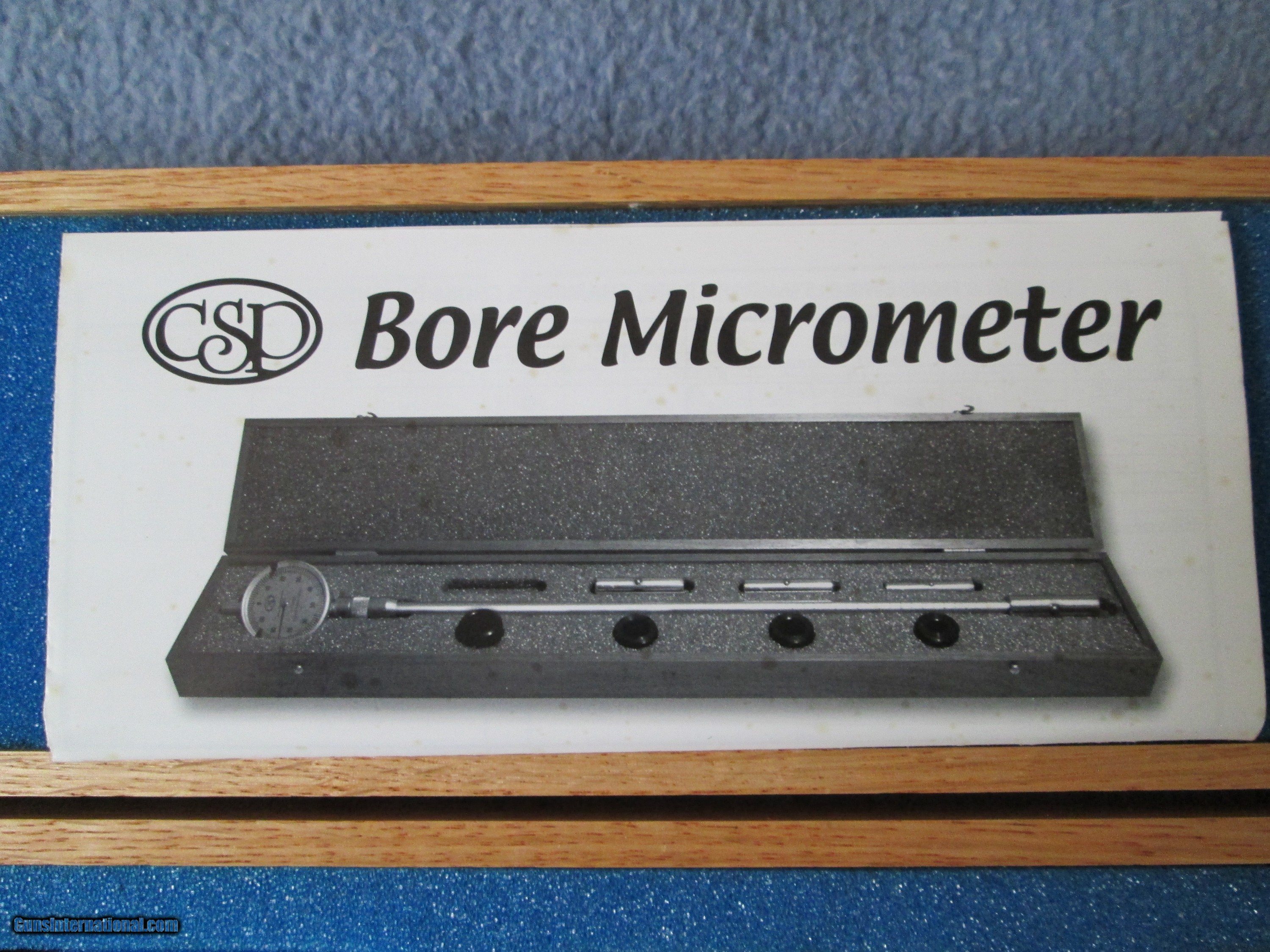 100 STRAIGHT PRODUCTS (CSP) BORE MICROMETER