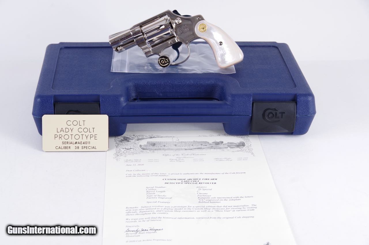 Colt Prototype Lady Colt Detective Special