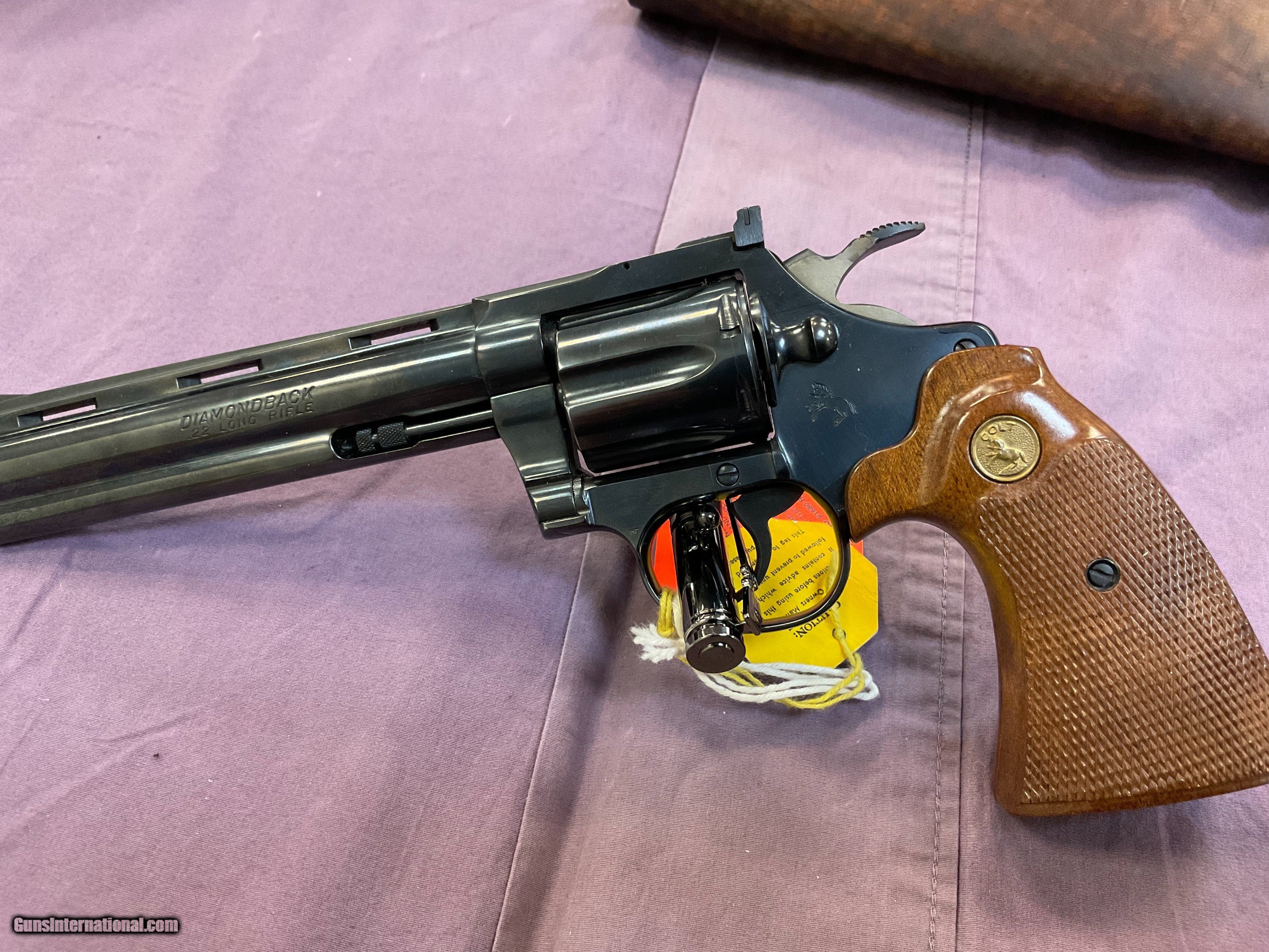 Colt Diamondback, 6” . 22 Unfired for sale