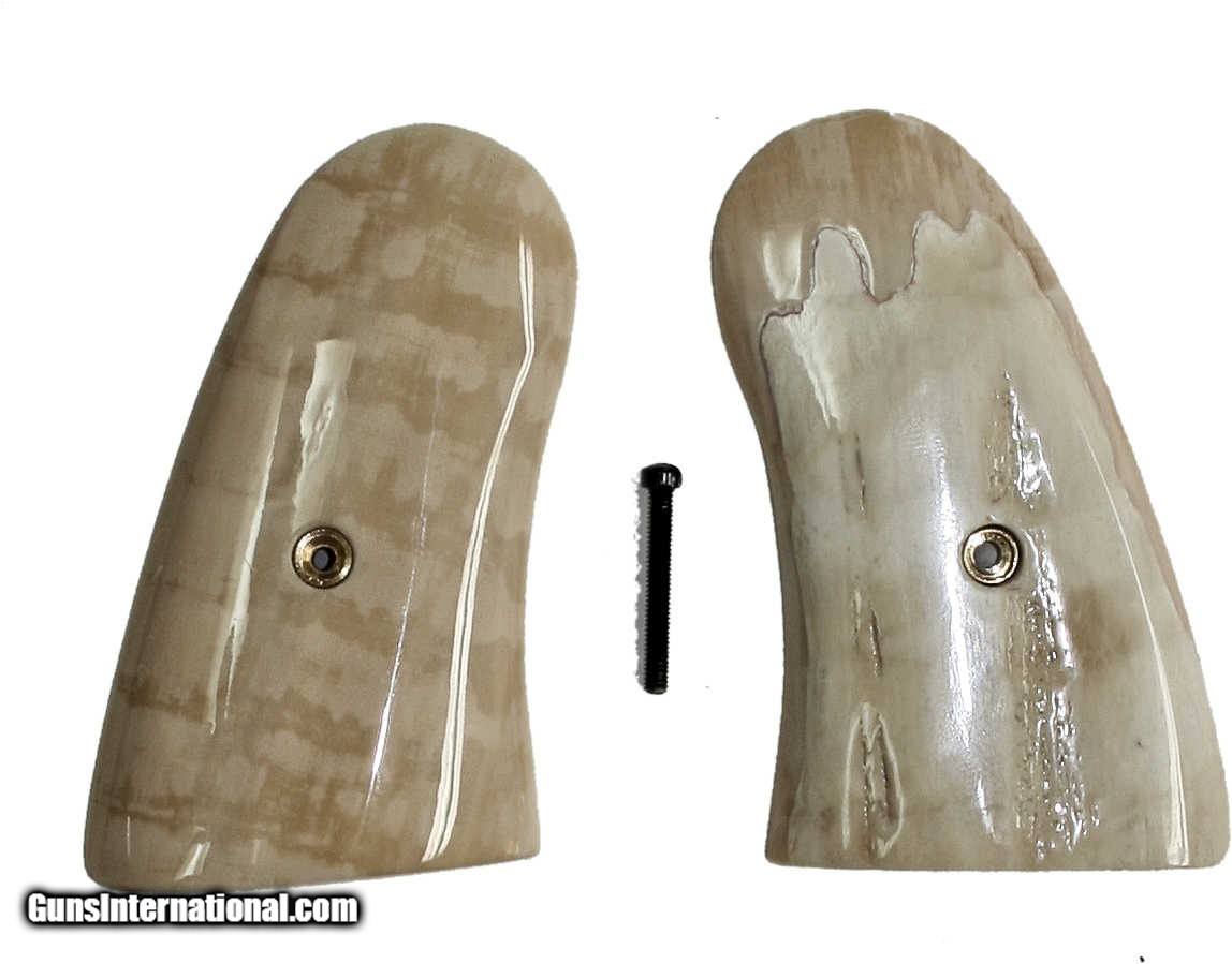 Smith & Wesson Schofield Real Fossilized Walrus Ivory Grips for sale